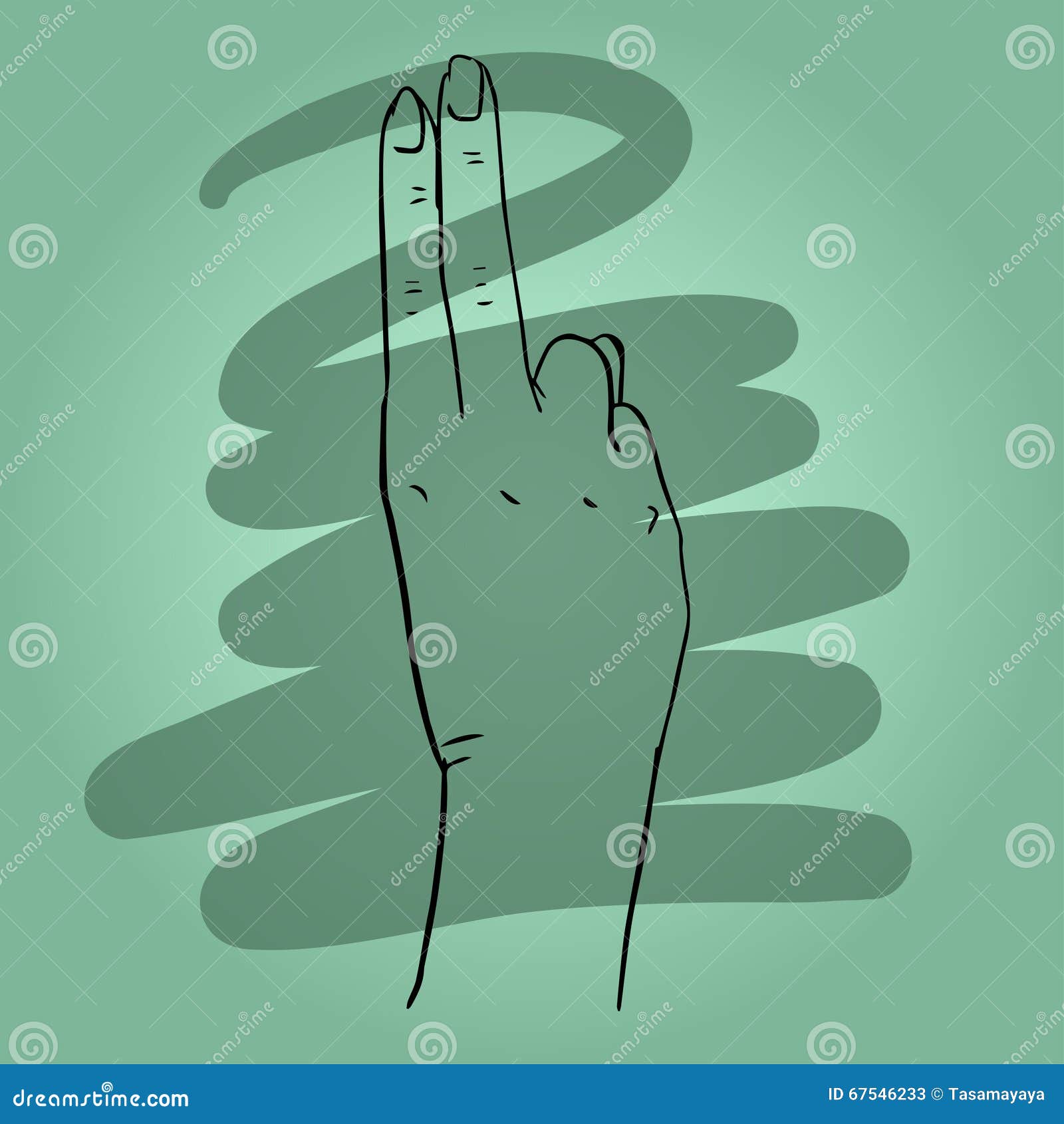 Hand Drawn Hands Vector Illustration Symbol Icon Stock Vector ...