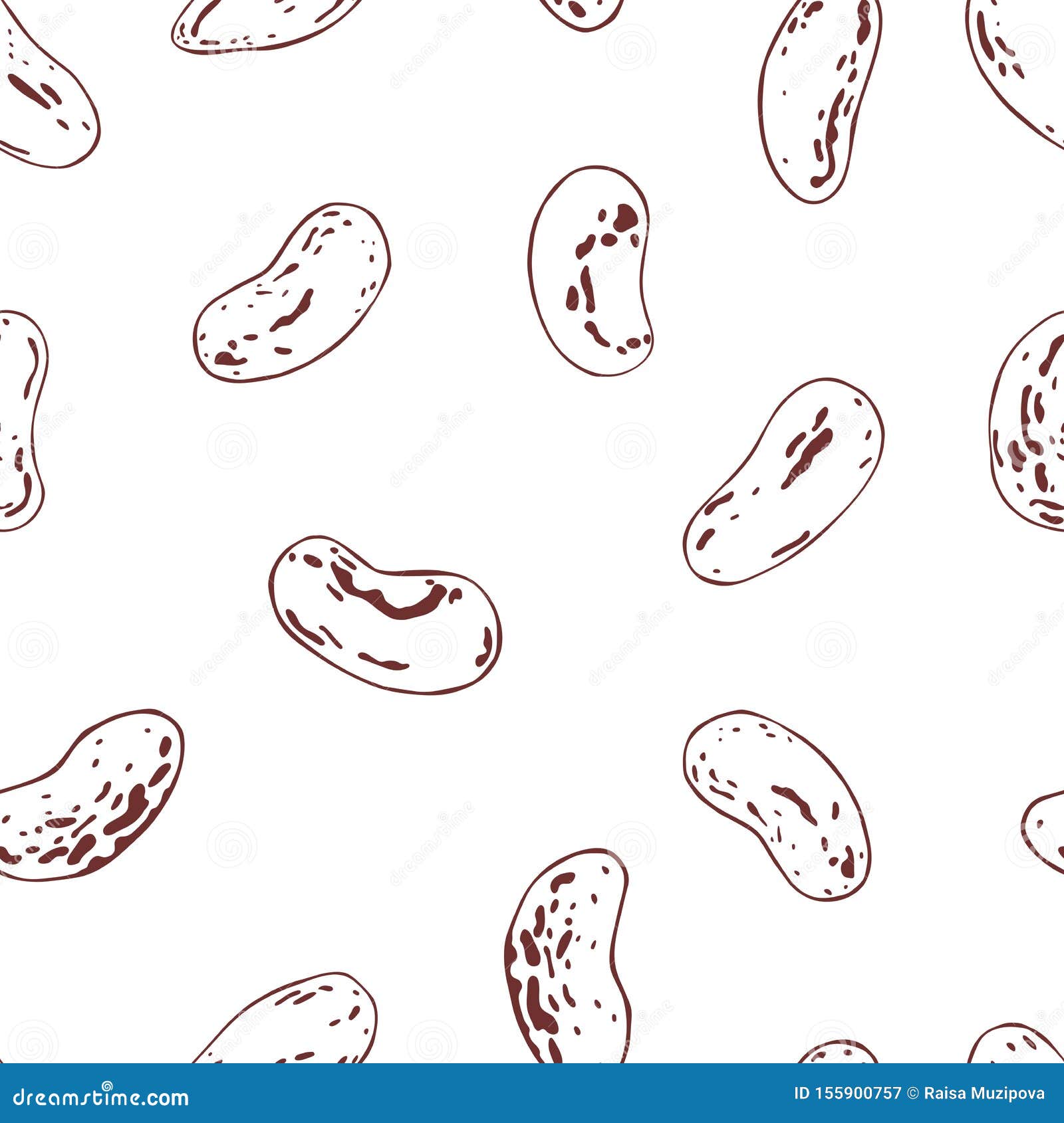 Vector Haricot Isolated On White Background.Vegetable Illustration For ...