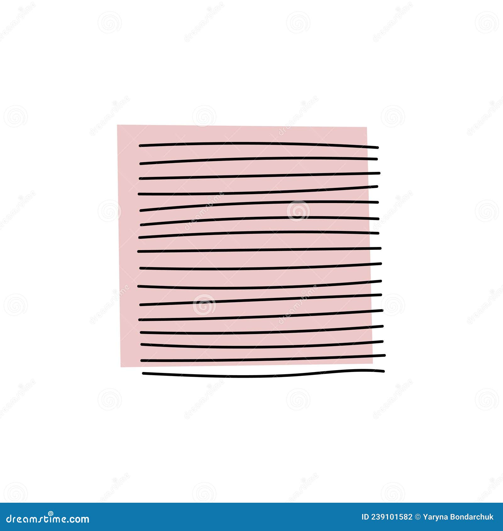 Hand Drawn Hatched Square. Doodle Style Stock Vector - Illustration of ...