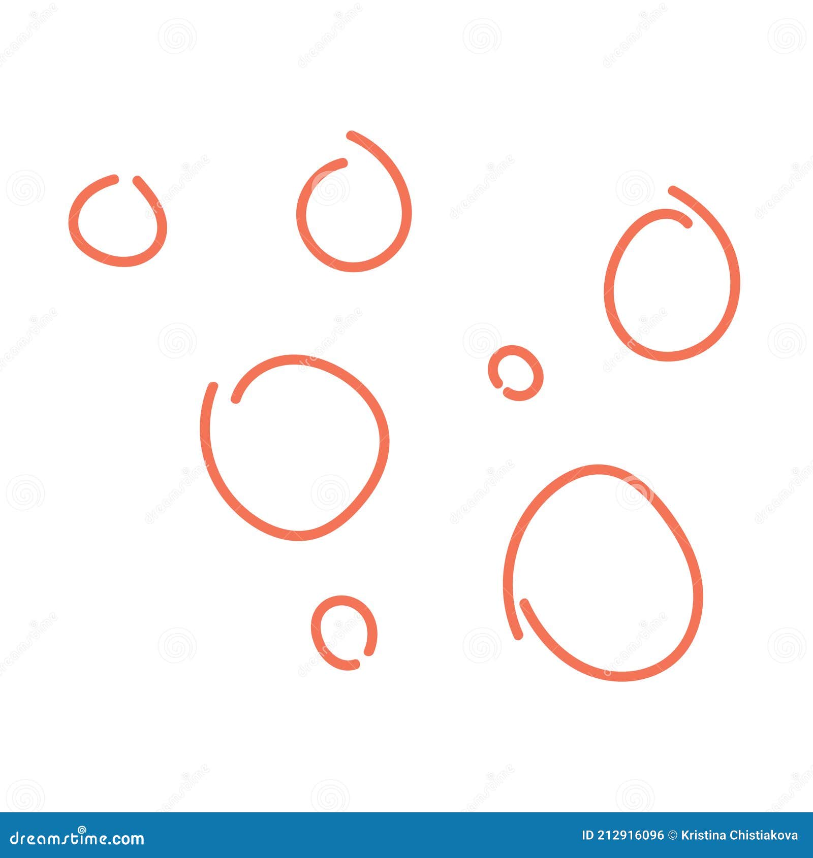 Hand Drawn Highlight Bubbles and Pen, Red Highlighting Frames Stock ...