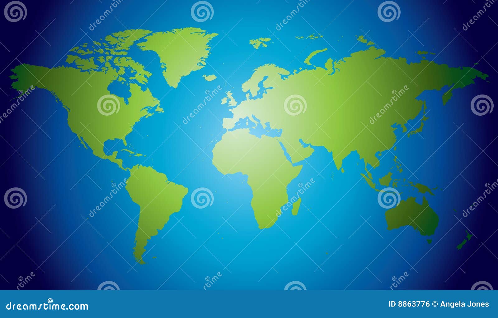 Hand Drawn Highly Detailed World Map Stock Vector - Illustration of ...