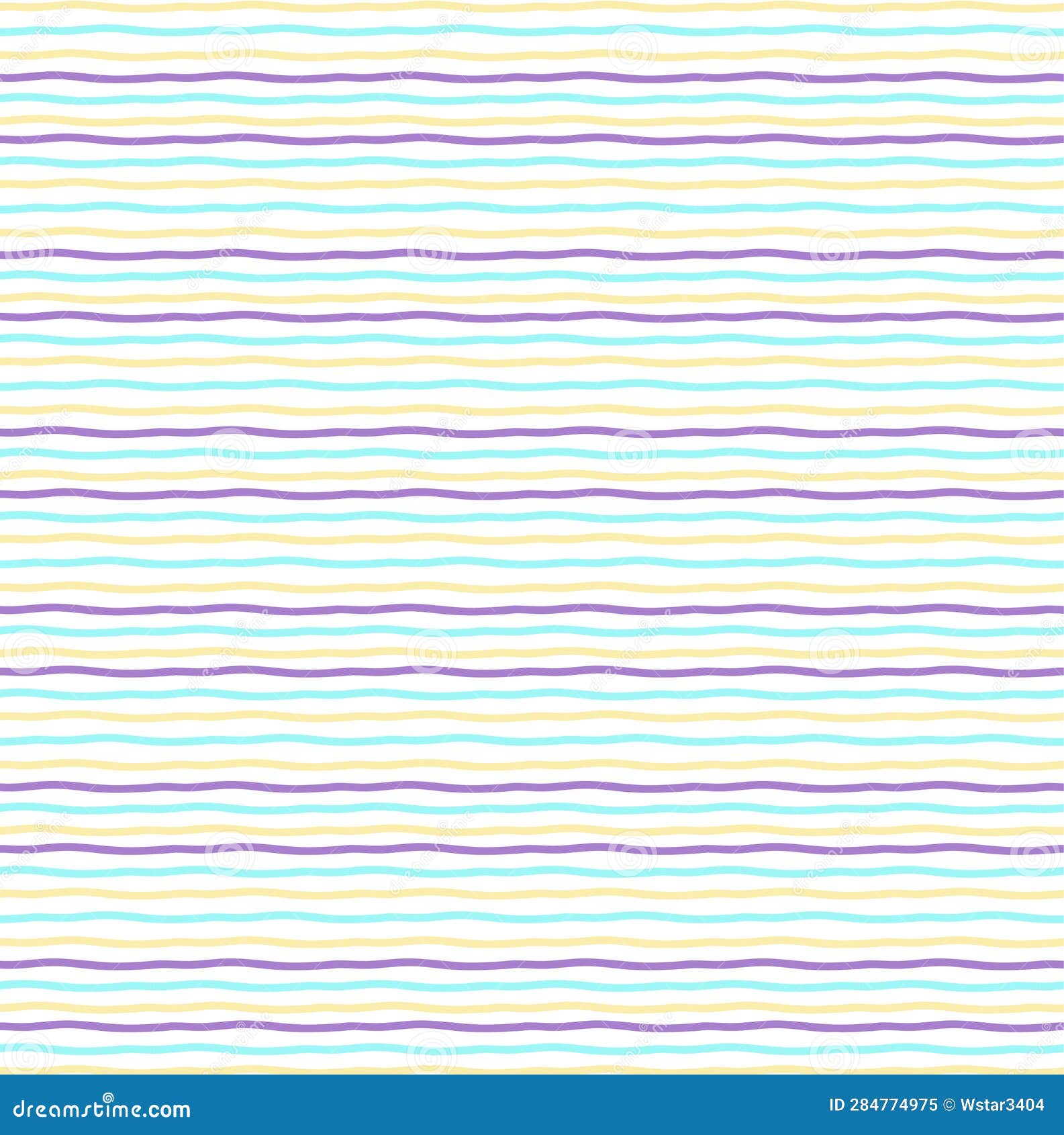 Hand Drawn Horizontal Doodle Lines Pattern Stock Vector - Illustration ...