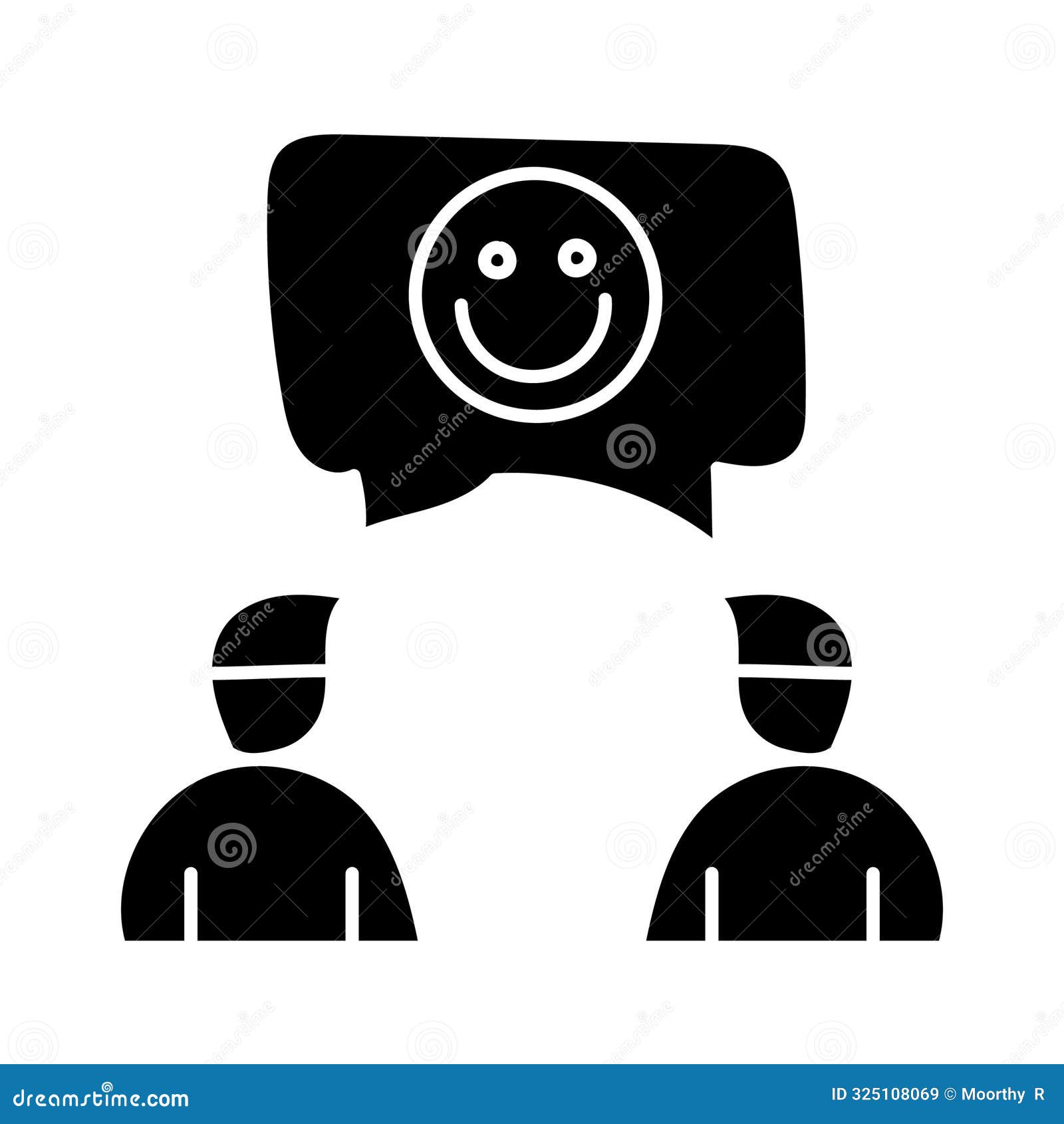 Hand Drawn Icon of Effective Communication Stock Vector - Illustration ...