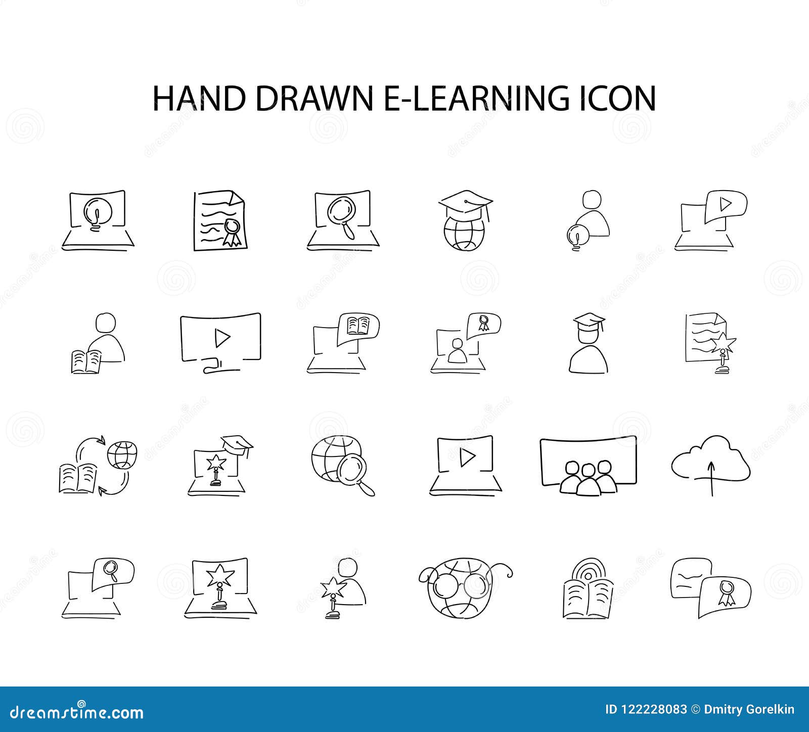 LMS Icon, Learning Management System, Flat Vector | CartoonDealer.com ...
