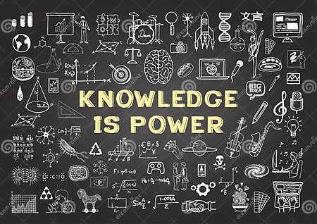 Hand drawn icons stock vector. Illustration of library - 71599436