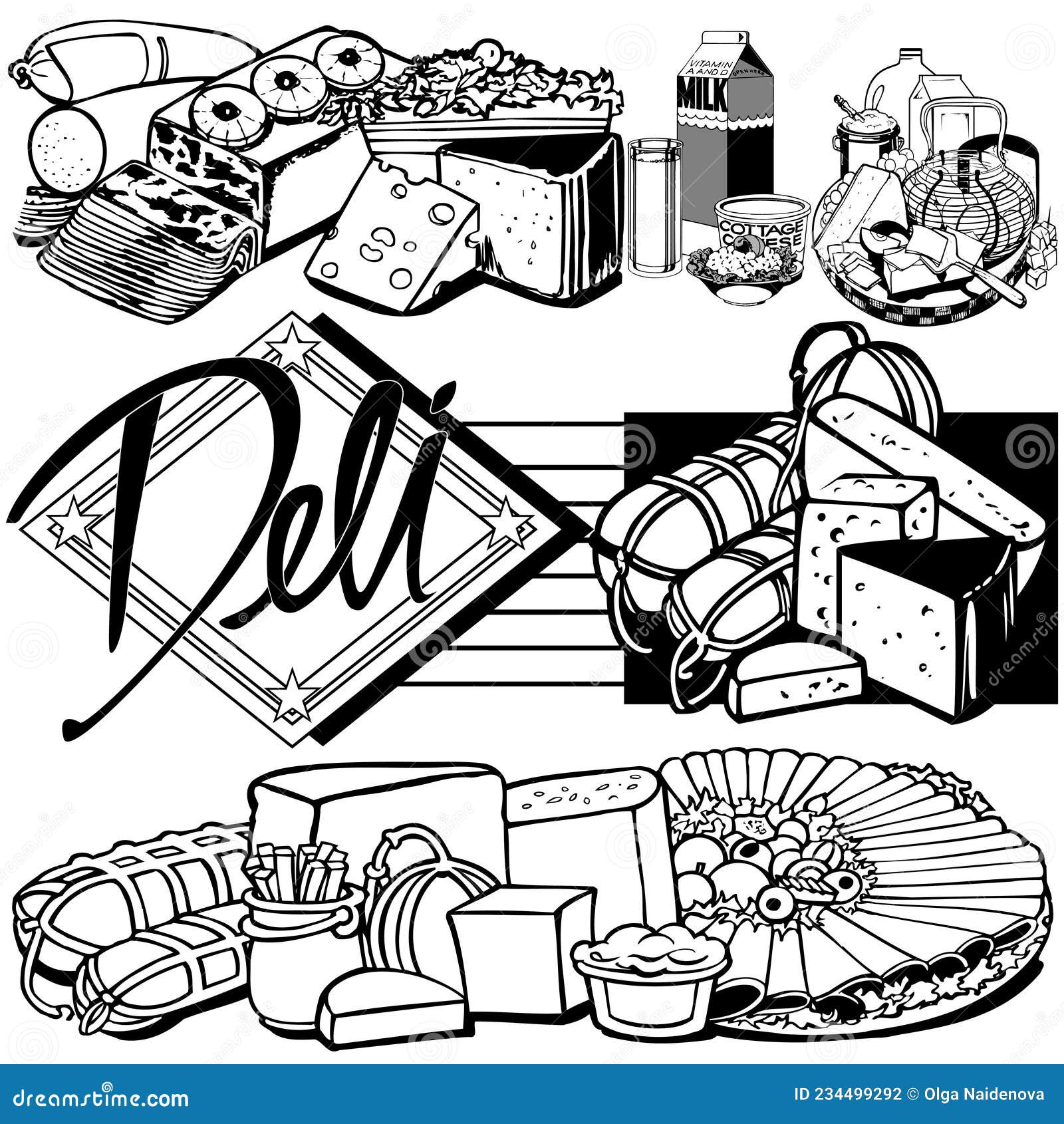 Deli Food, Fork And Spoon, Logo Design. Restaurant, Catering, Bistro ...