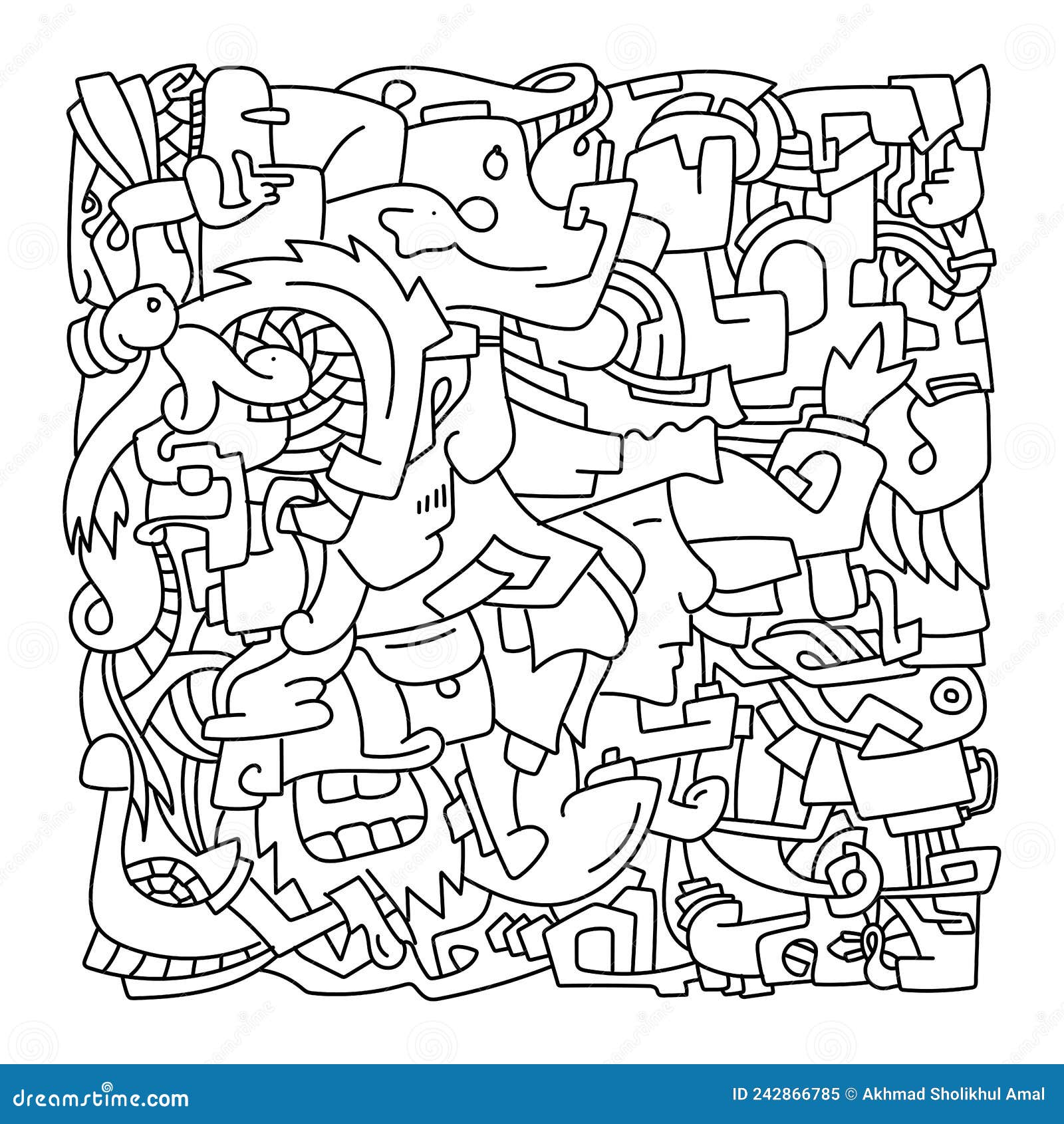 Hand Drawn Illustration, Doodle Art, Unlimited Creativity Stock ...