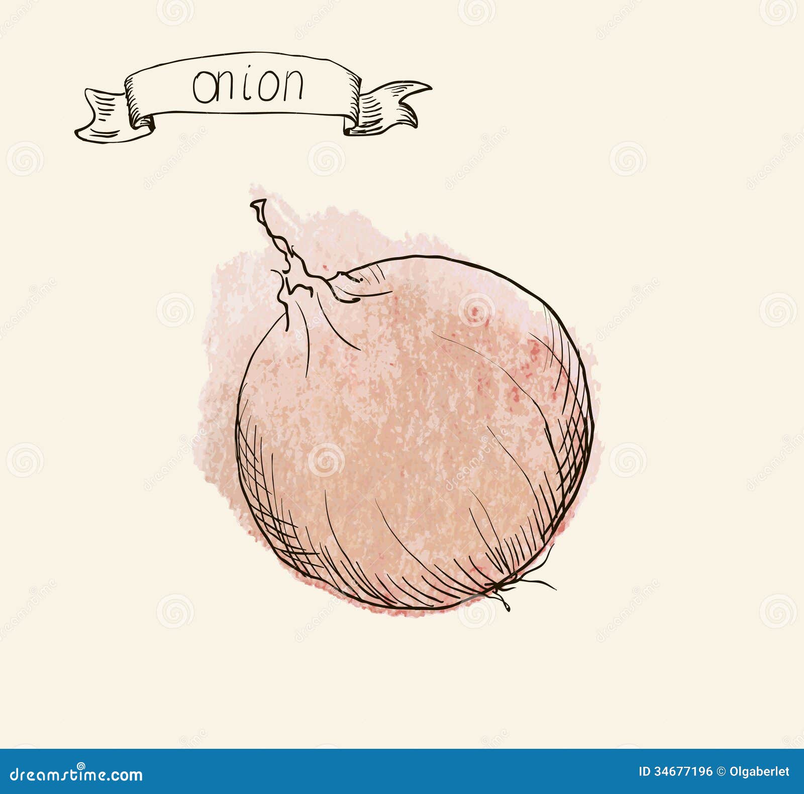 Onion Layers Drawing
