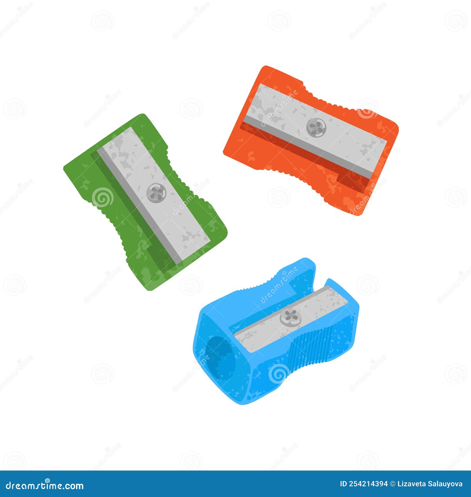 Hand Drawn Illustration of Sharpener Stock Vector - Illustration of ...