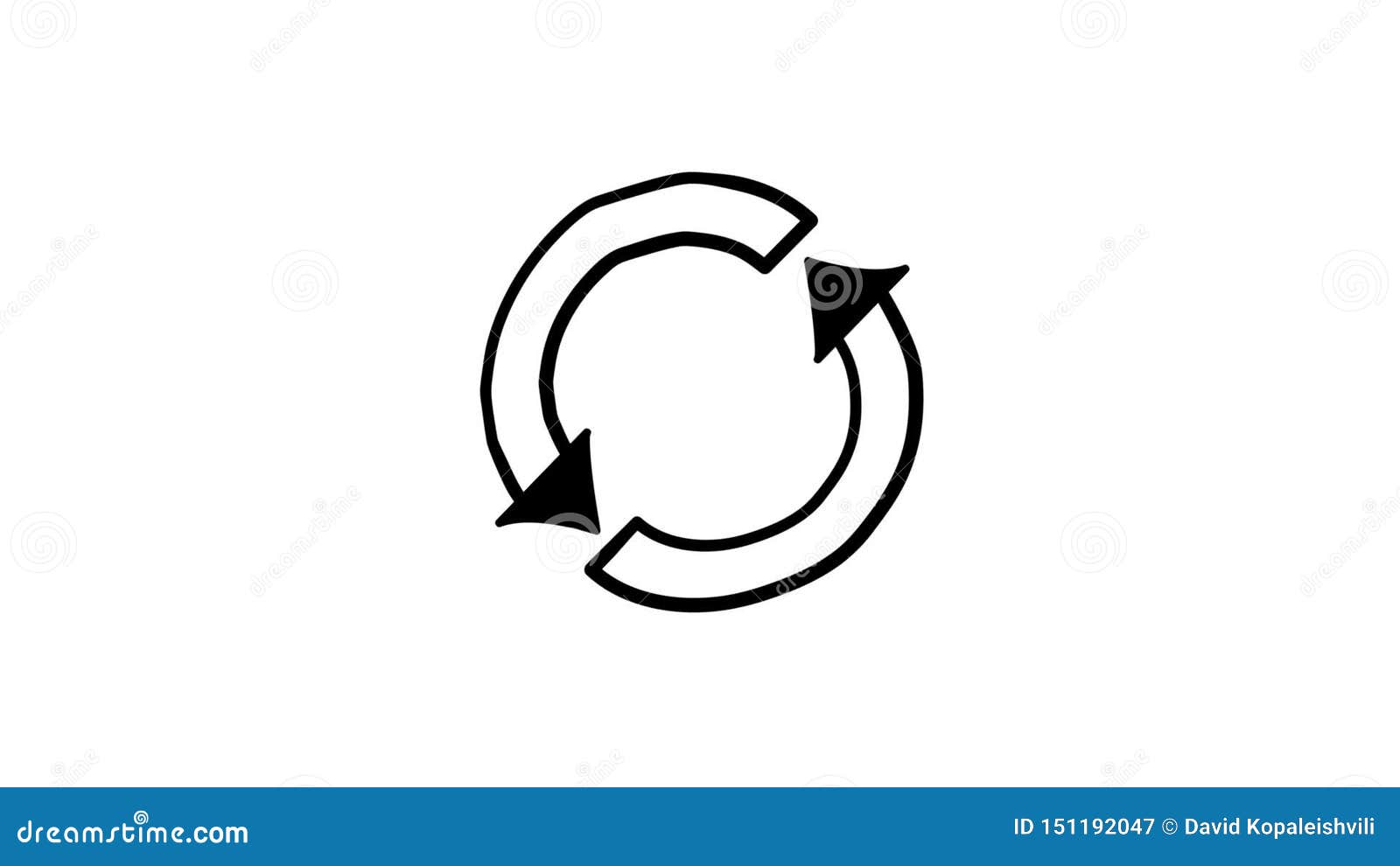 Hand-drawn Infographic Element - Recirculation of Arrows. Stock Video ...