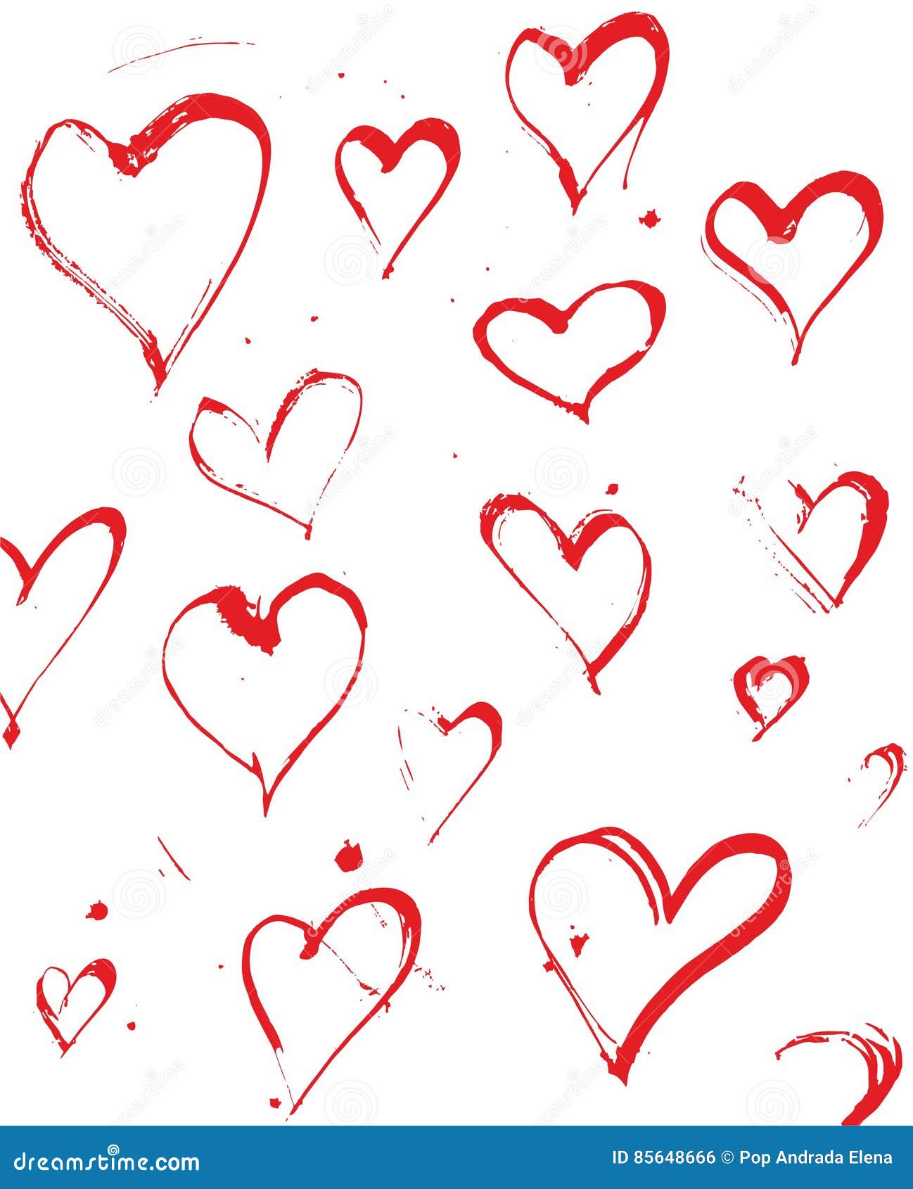 Splatter Hearts Stock Illustrations – 1,002 Splatter Hearts Stock ...
