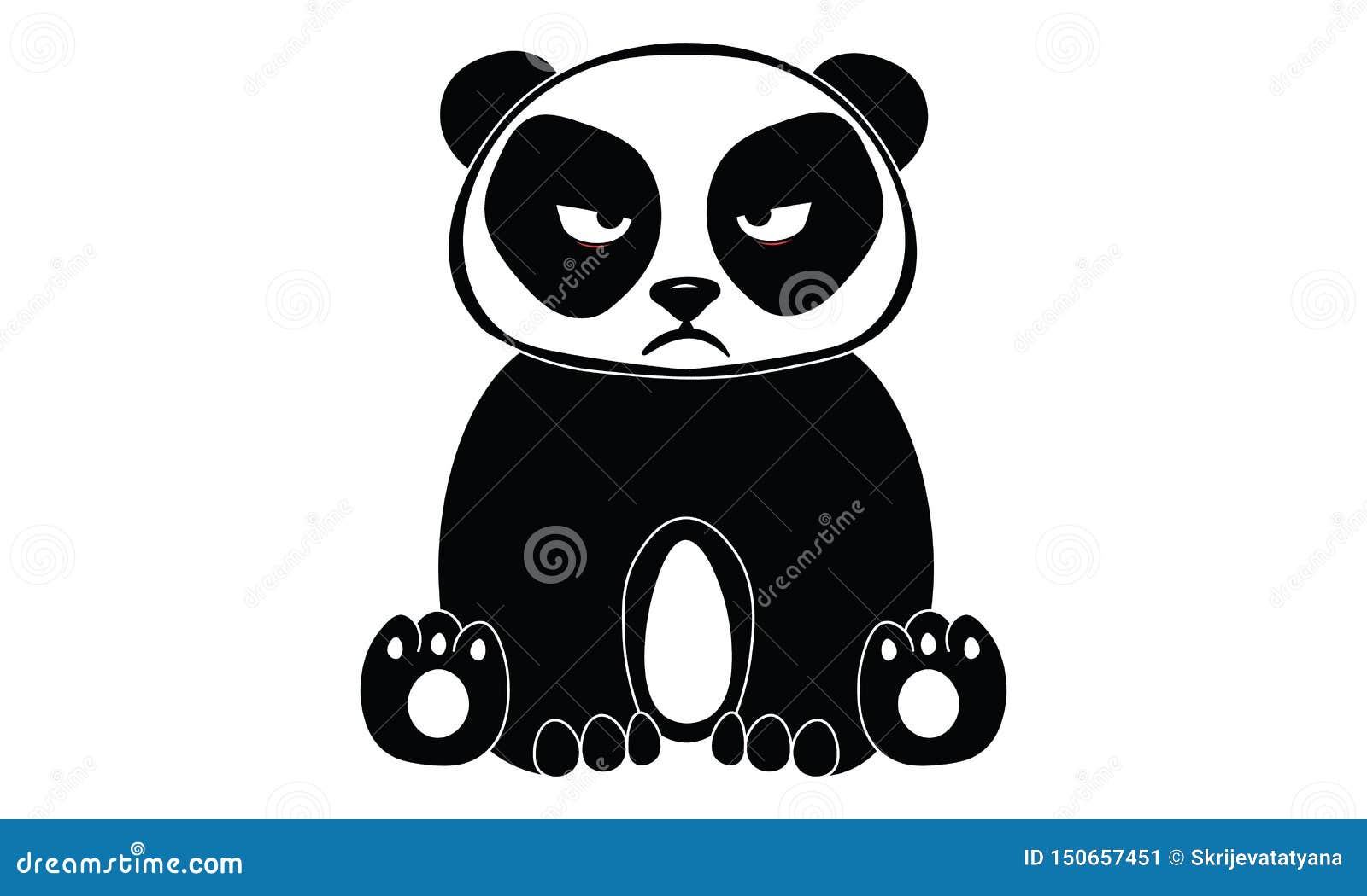 Grumpy Panda