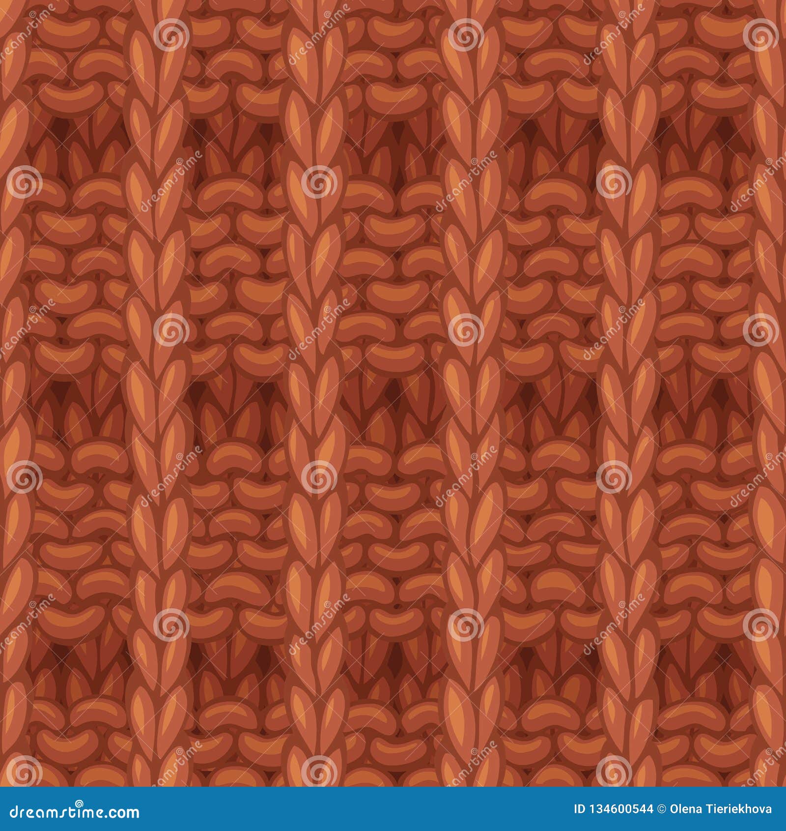 Vector Waffle Stitch Pattern Stock Vector - Illustration of blanket ...