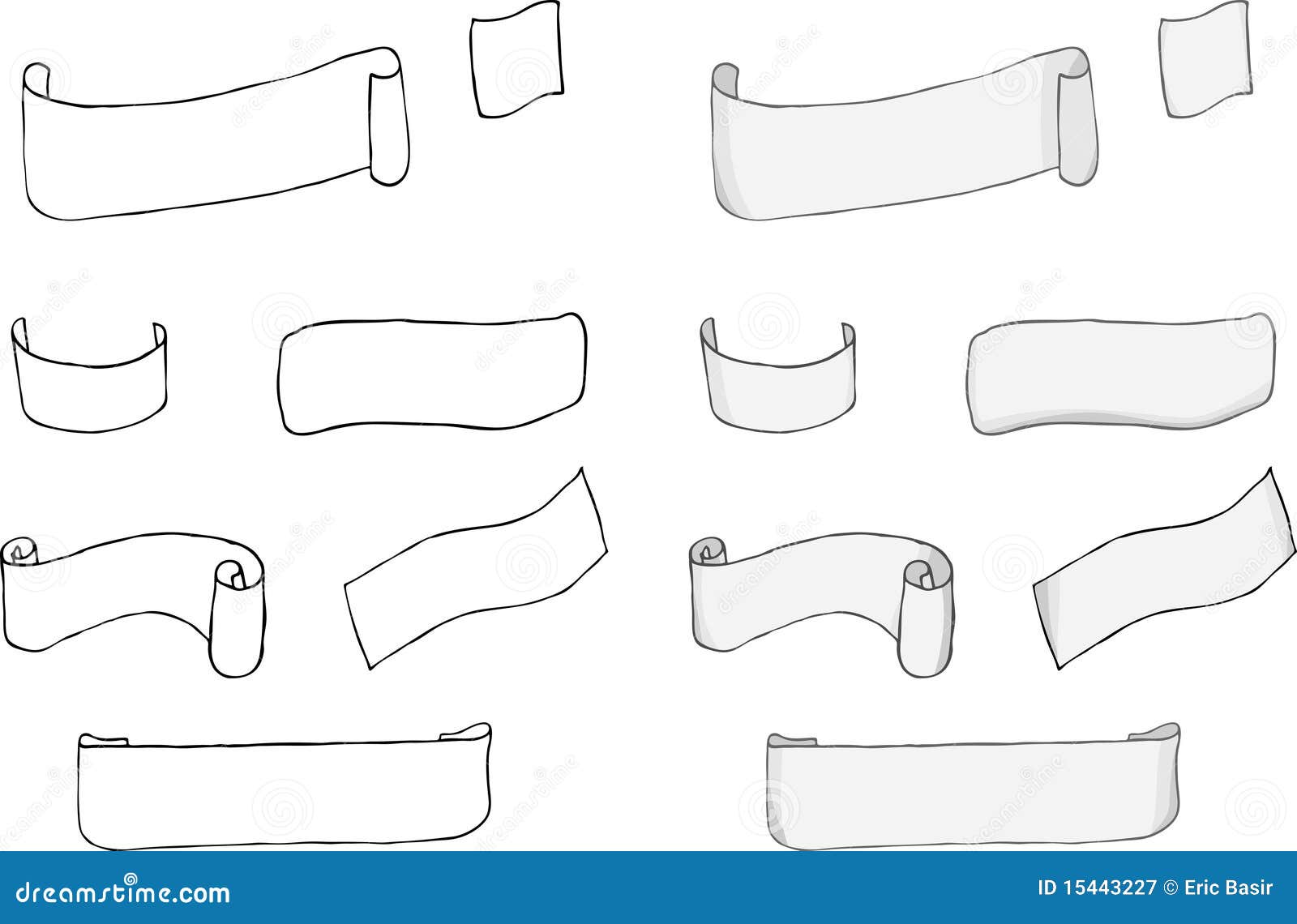 Hand-Drawn Labels stock vector. Illustration of border - 15443227