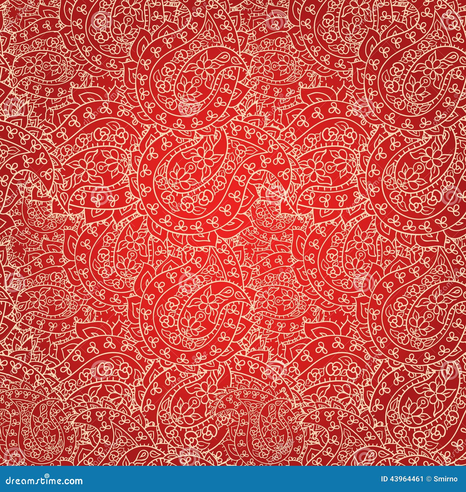 Hand Drawn Lace Patten, Seamless Wallpaper Stock Vector - Illustration ...