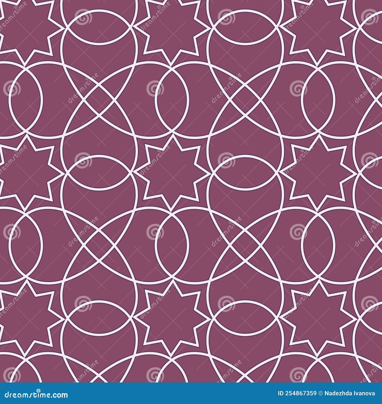 Hand Drawn Lattice Pattern Design Vector Illustration Stock Vector ...