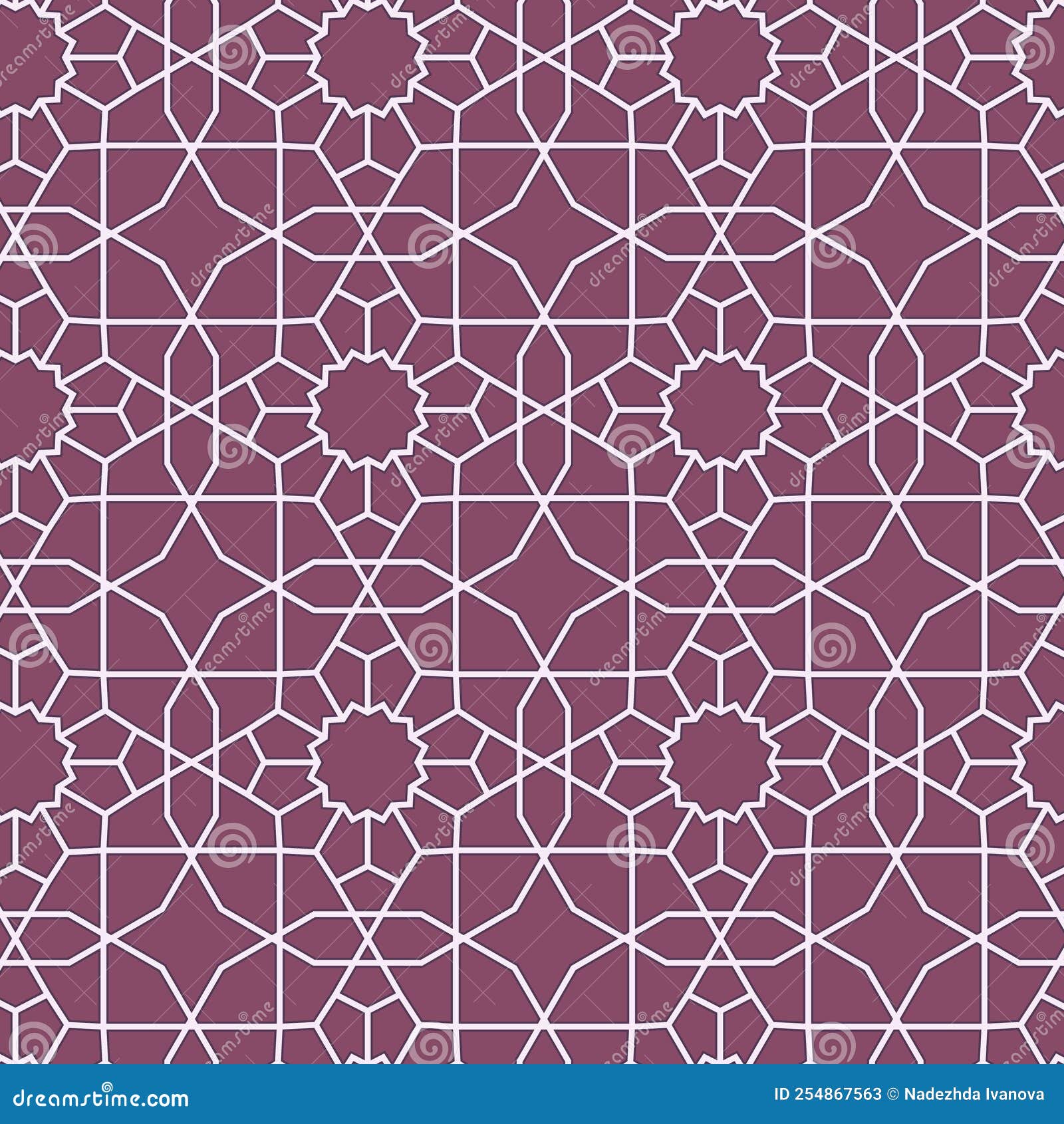 Hand Drawn Lattice Pattern Design Vector Illustration Stock Vector ...