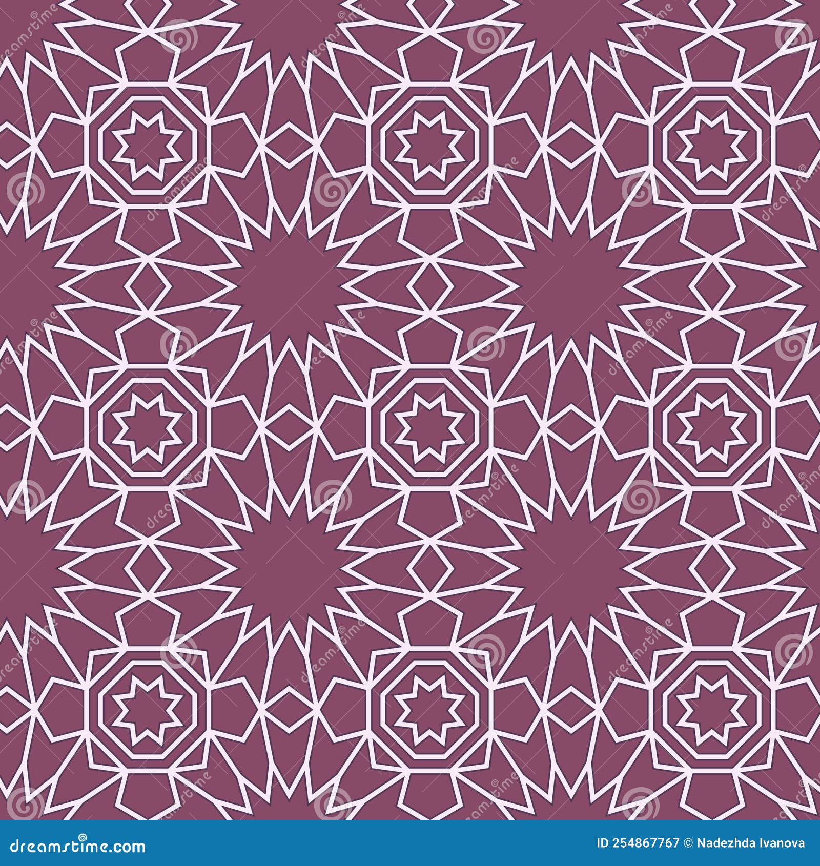 Hand Drawn Lattice Pattern Design Vector Illustration Stock Vector ...