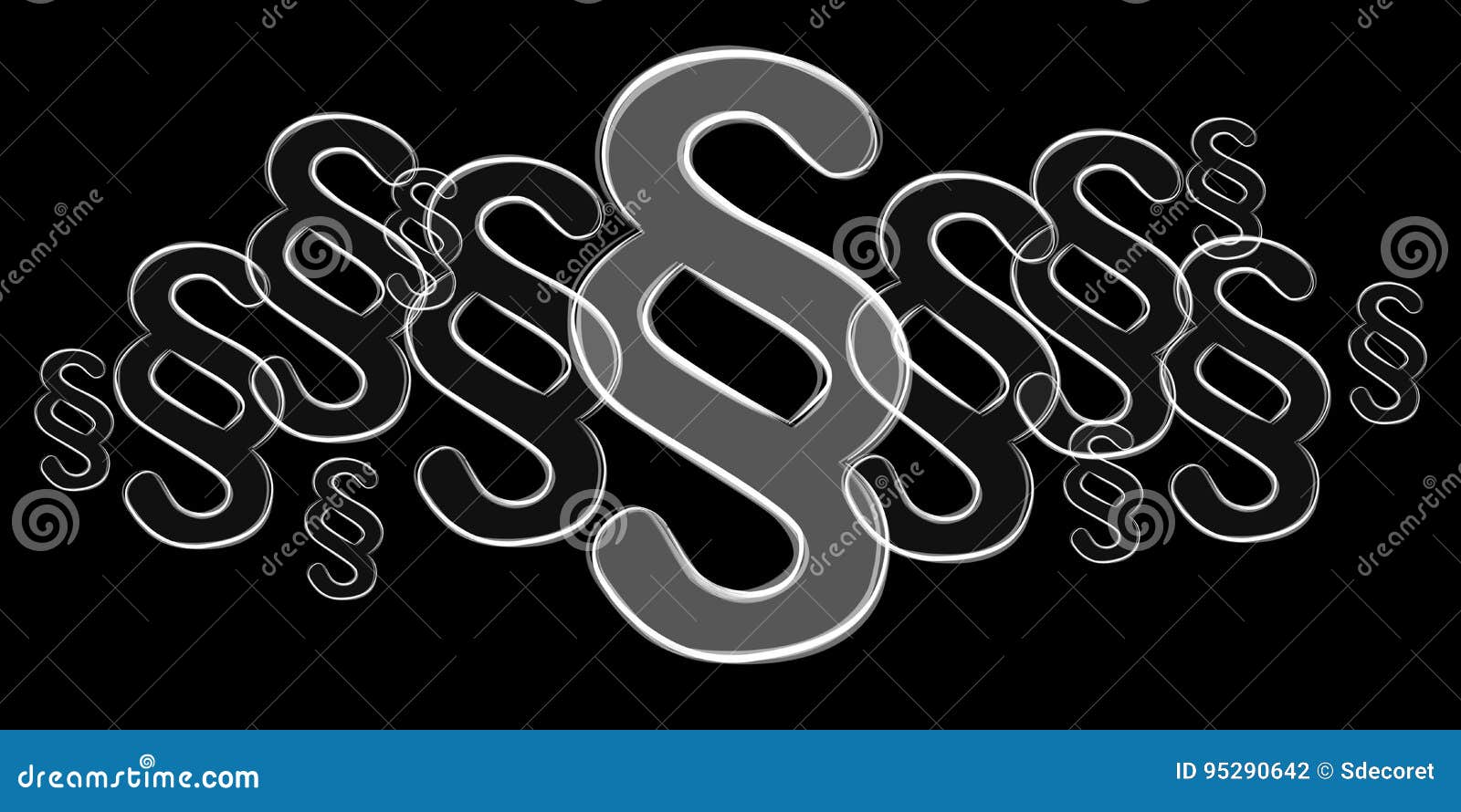 Hand-drawn Law Protection Right Stock Illustration - Illustration of ...