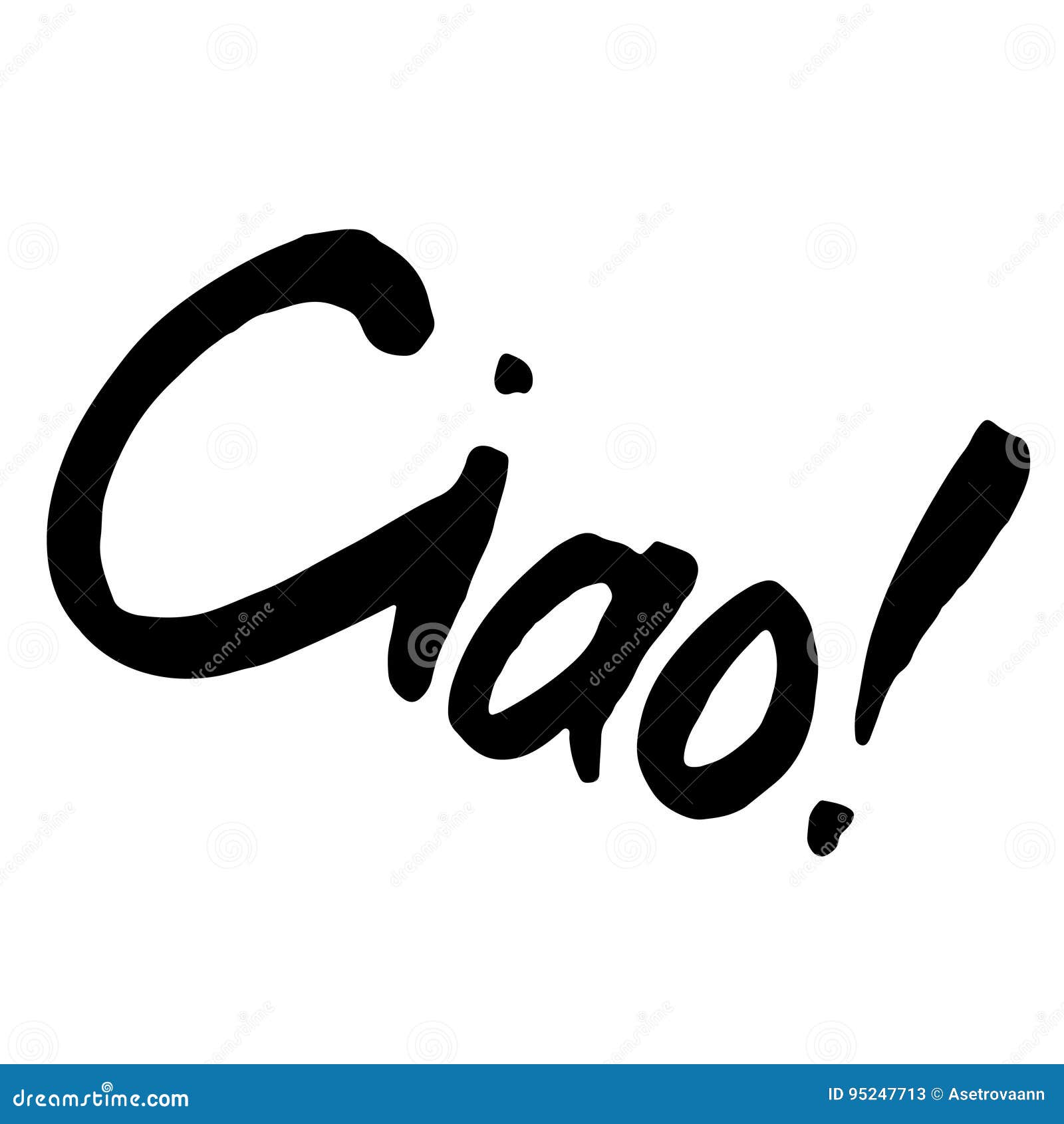 Hand Drawn Lettering. Ciao Calligraphy. Vector Illustration. Goodbye ... Hand Drawn Lettering. Ciao Calligraphy. Vector Illustration. Goodbye ...