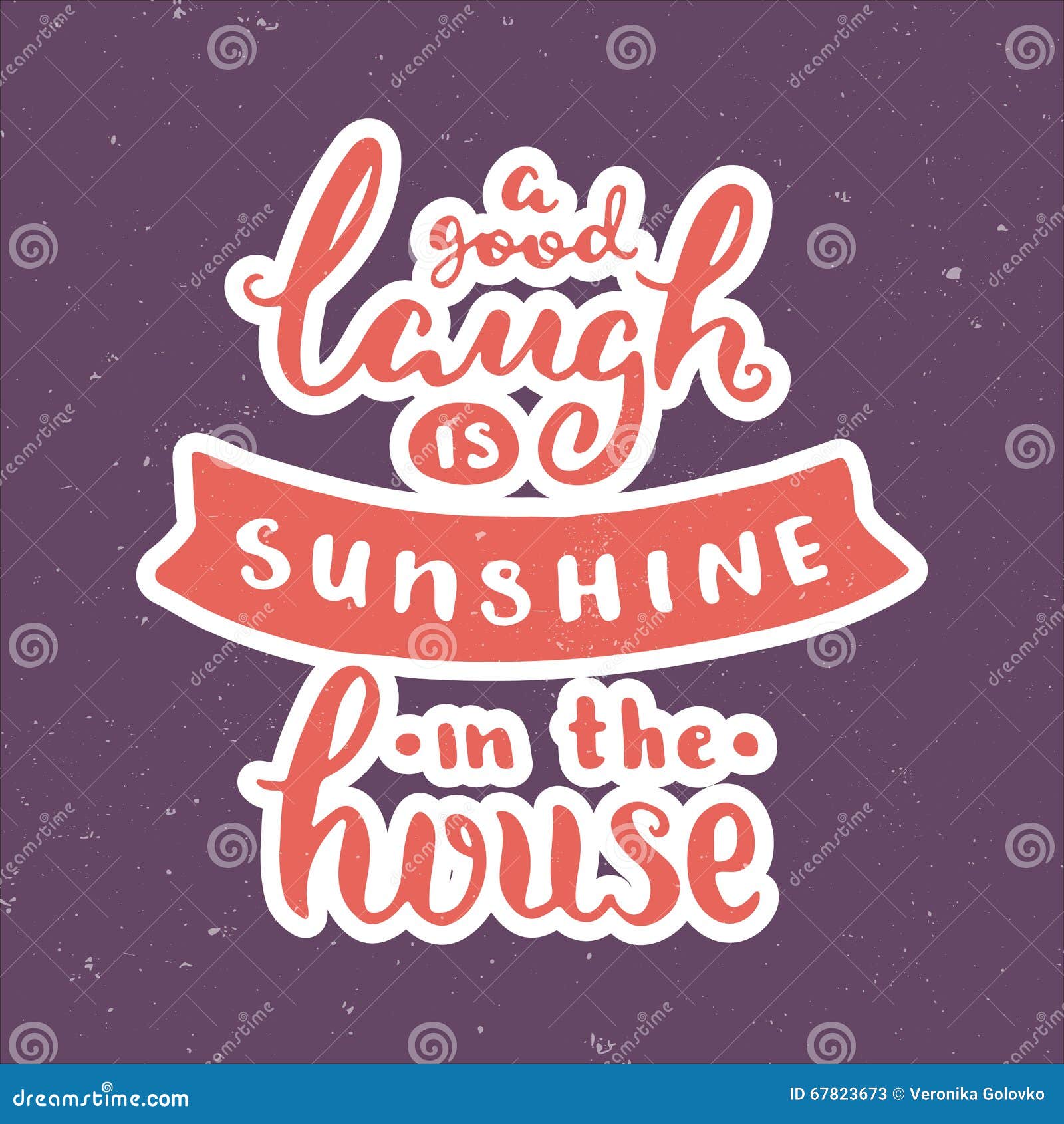 Hand Drawn Lettering Poster Stock Vector - Illustration of design ...