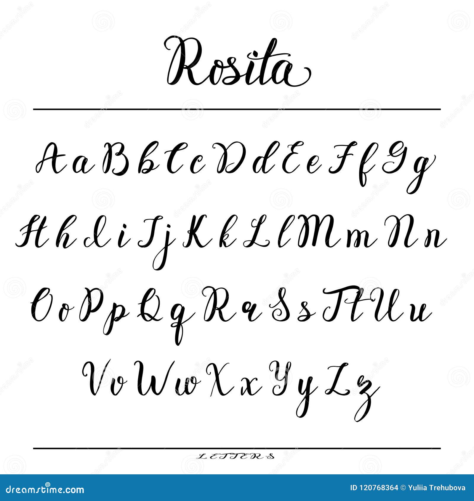 Hand Drawn Letters. Lettering and Custom Typography for Your Designs ...