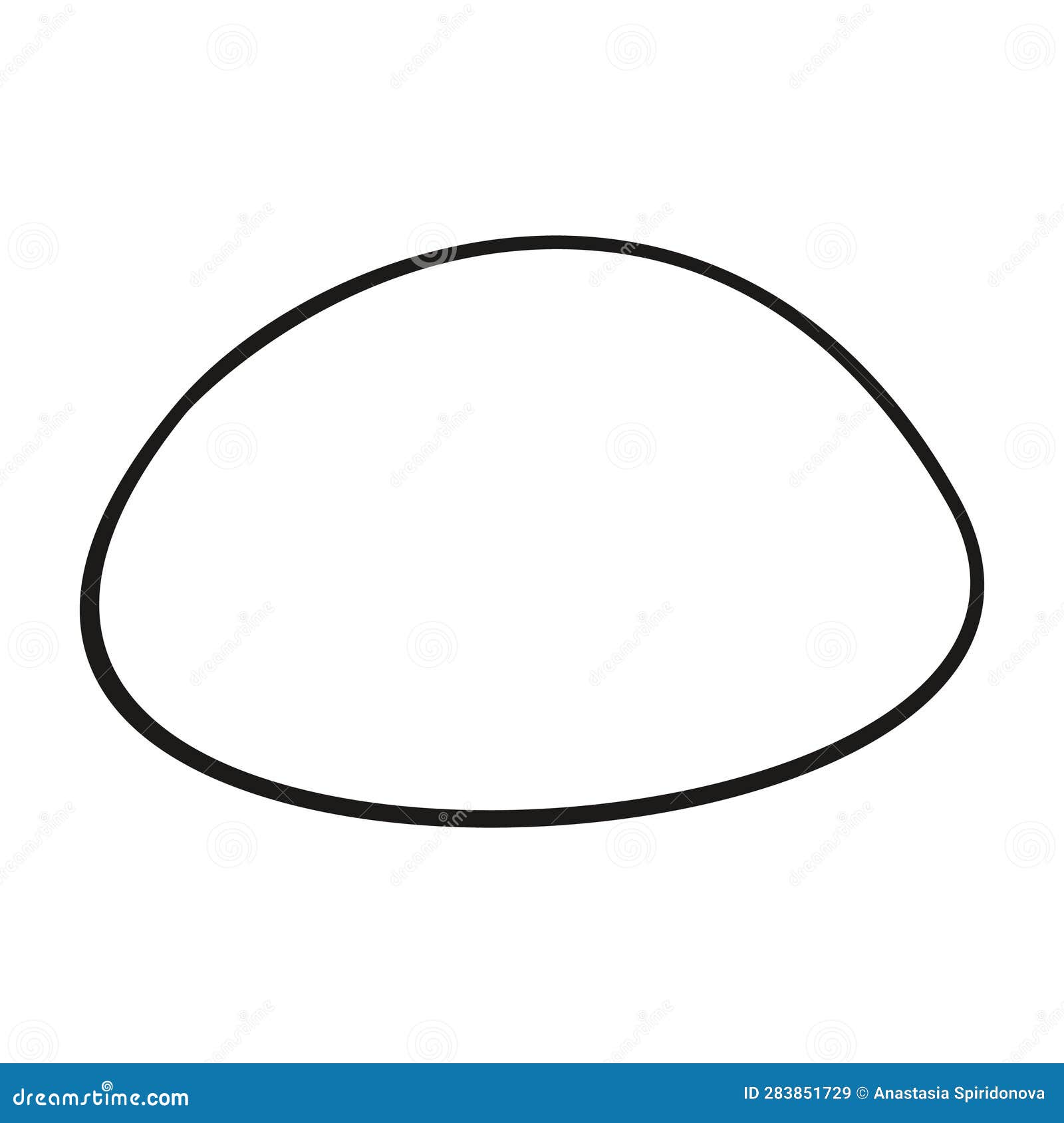 Hand Drawn Linear Vector Illustration of Rock Stock Vector ...