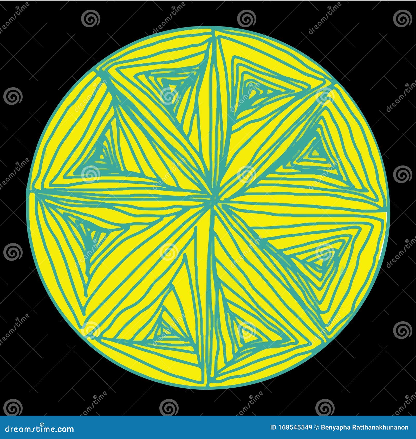 Mandalas Patterns Cartoon Vector | CartoonDealer.com #195712543