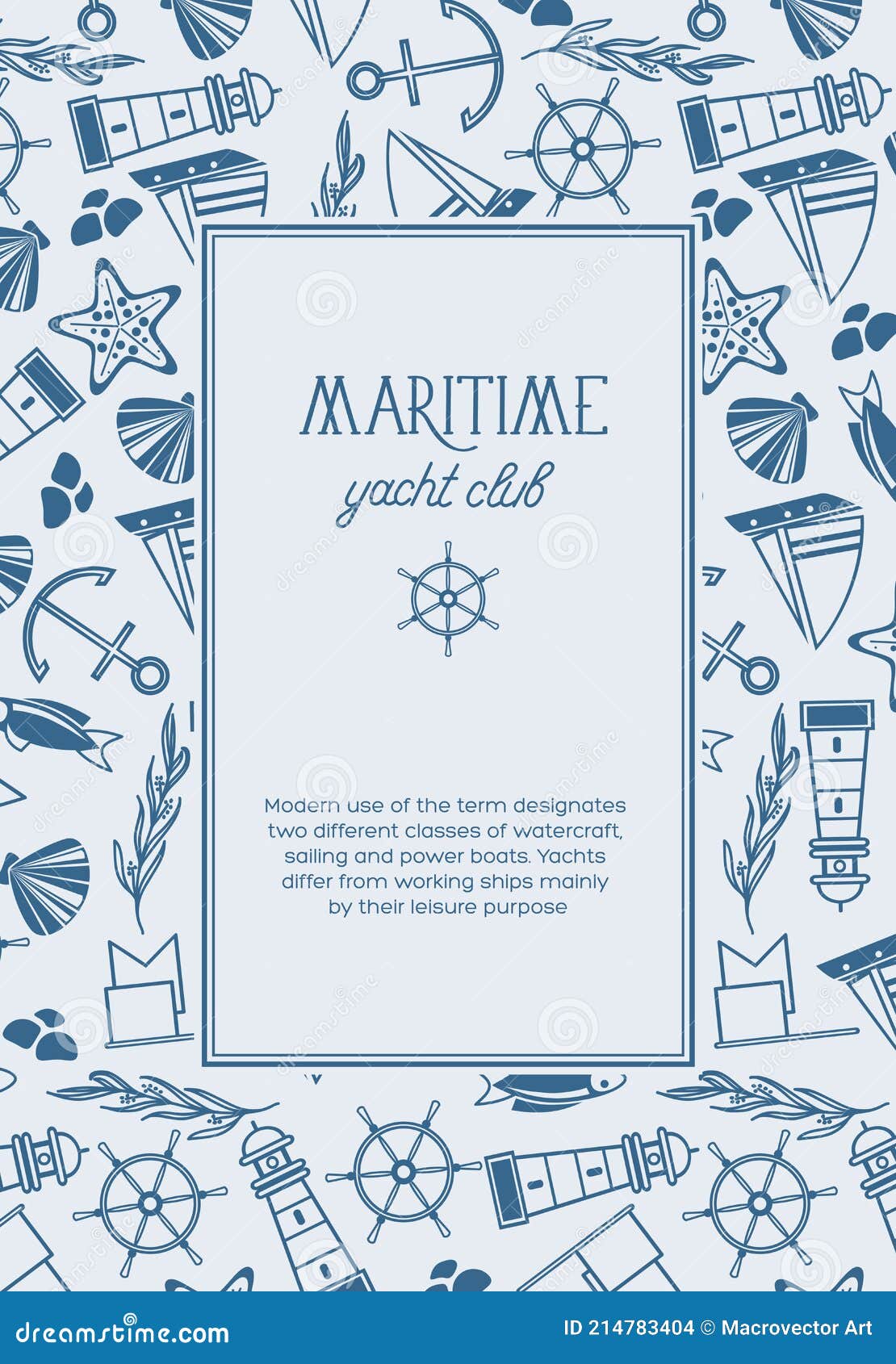 Old Nautical Map Light Template Vector Illustration | CartoonDealer.com ...