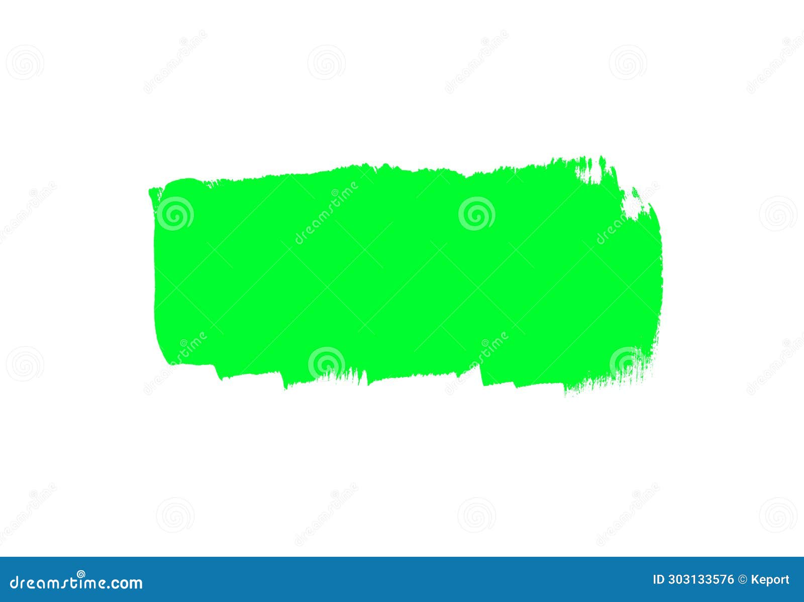 Hand Drawn Marker Stripe with Light Green Color - Underline or Headline ...