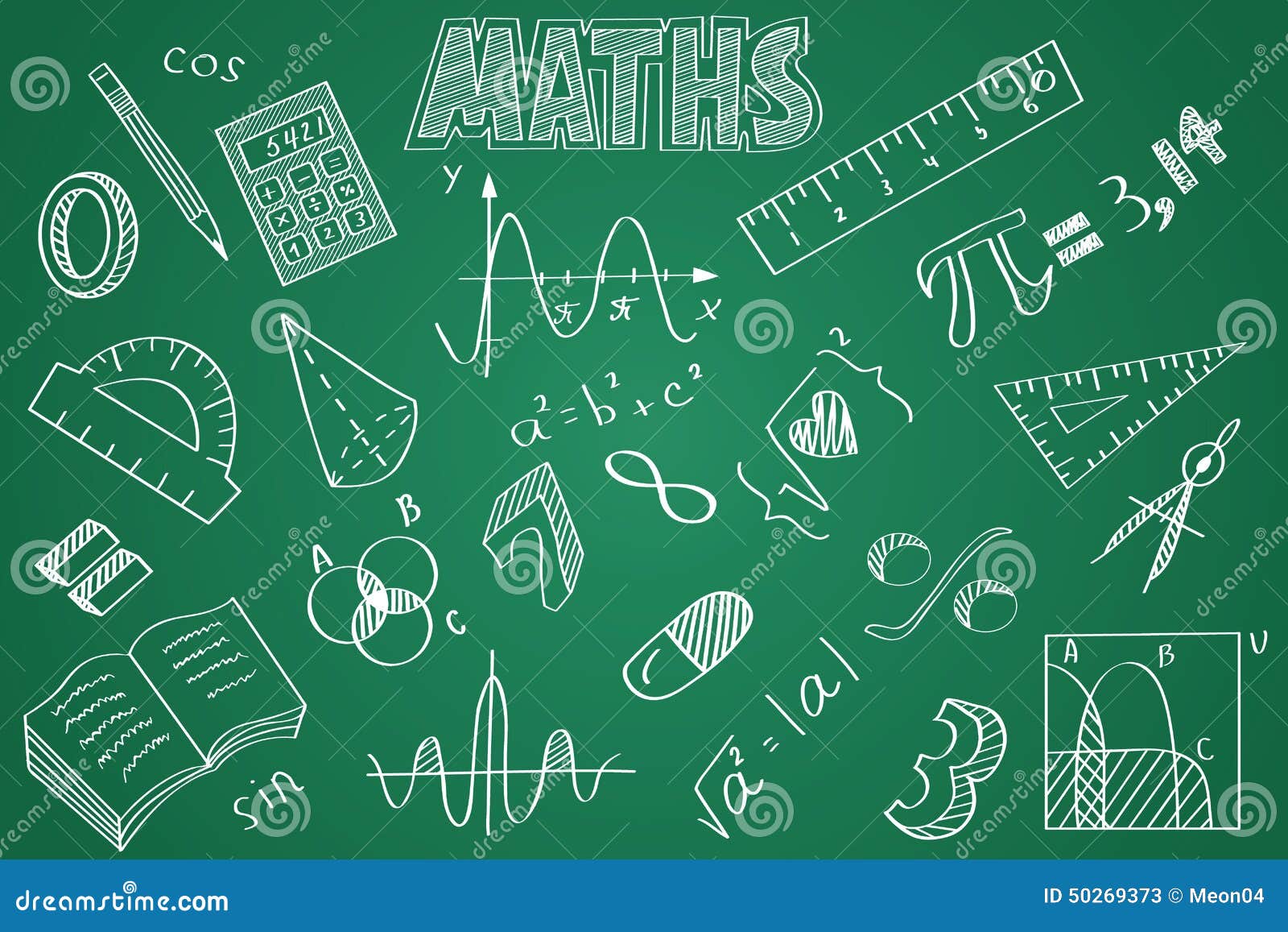 Maths Handwritten Formulas And Diagram, Mathematics Student Written ...