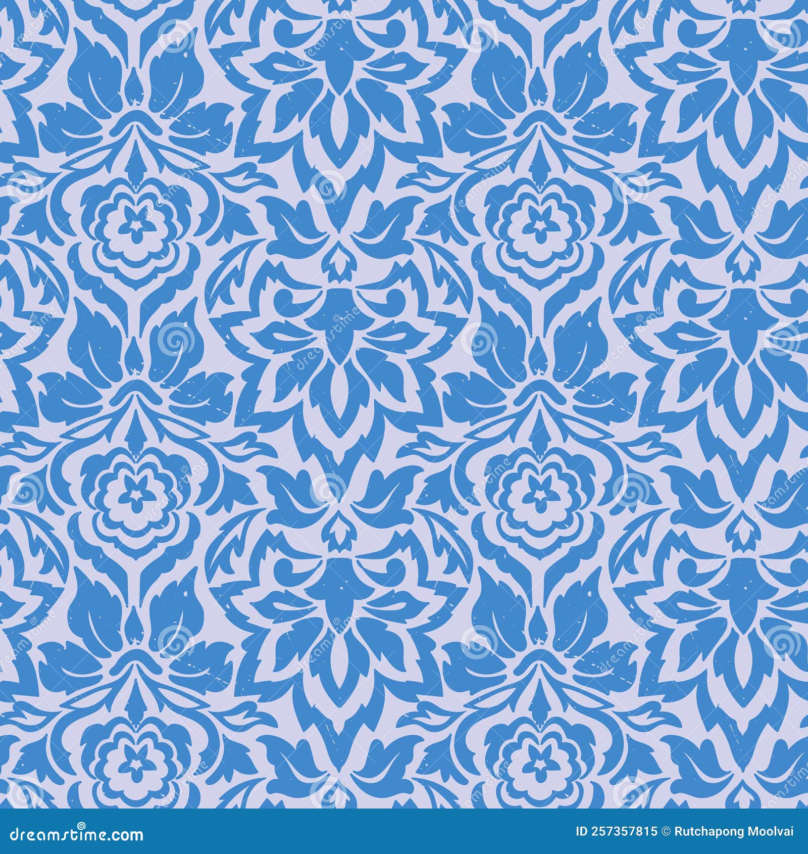 Hand Drawn Modern Doodle Seamless Pattern Stock Illustration ...