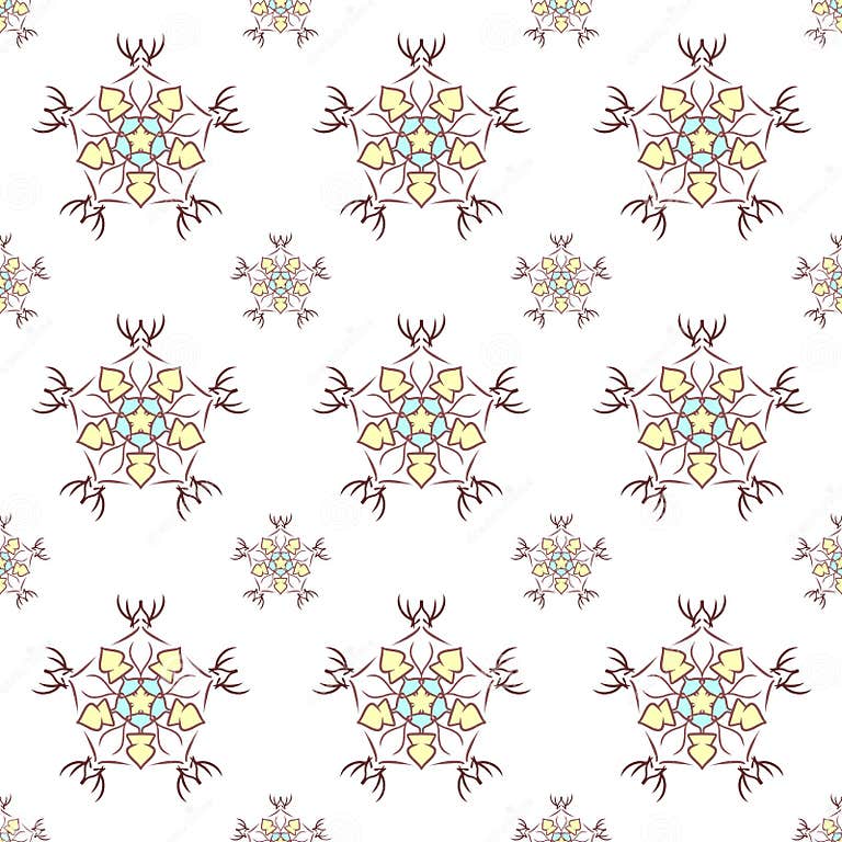 Hand-drawn Multicolor Repeat Pattern on Transparent Background, Repeat ...