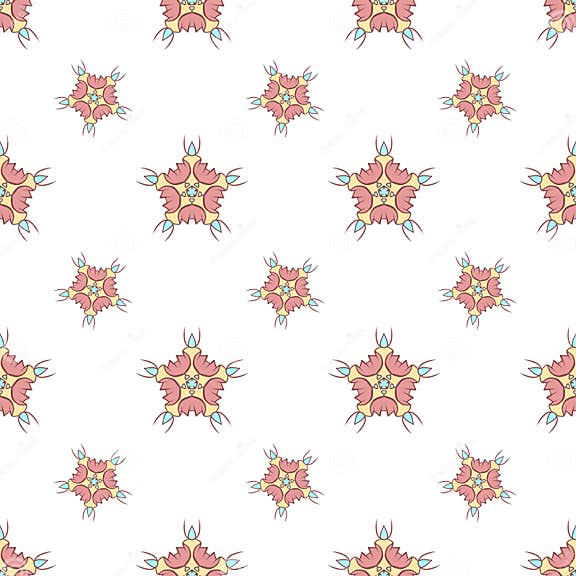 Hand-drawn Multicolor Repeat Pattern on Transparent Background, Repeat ...