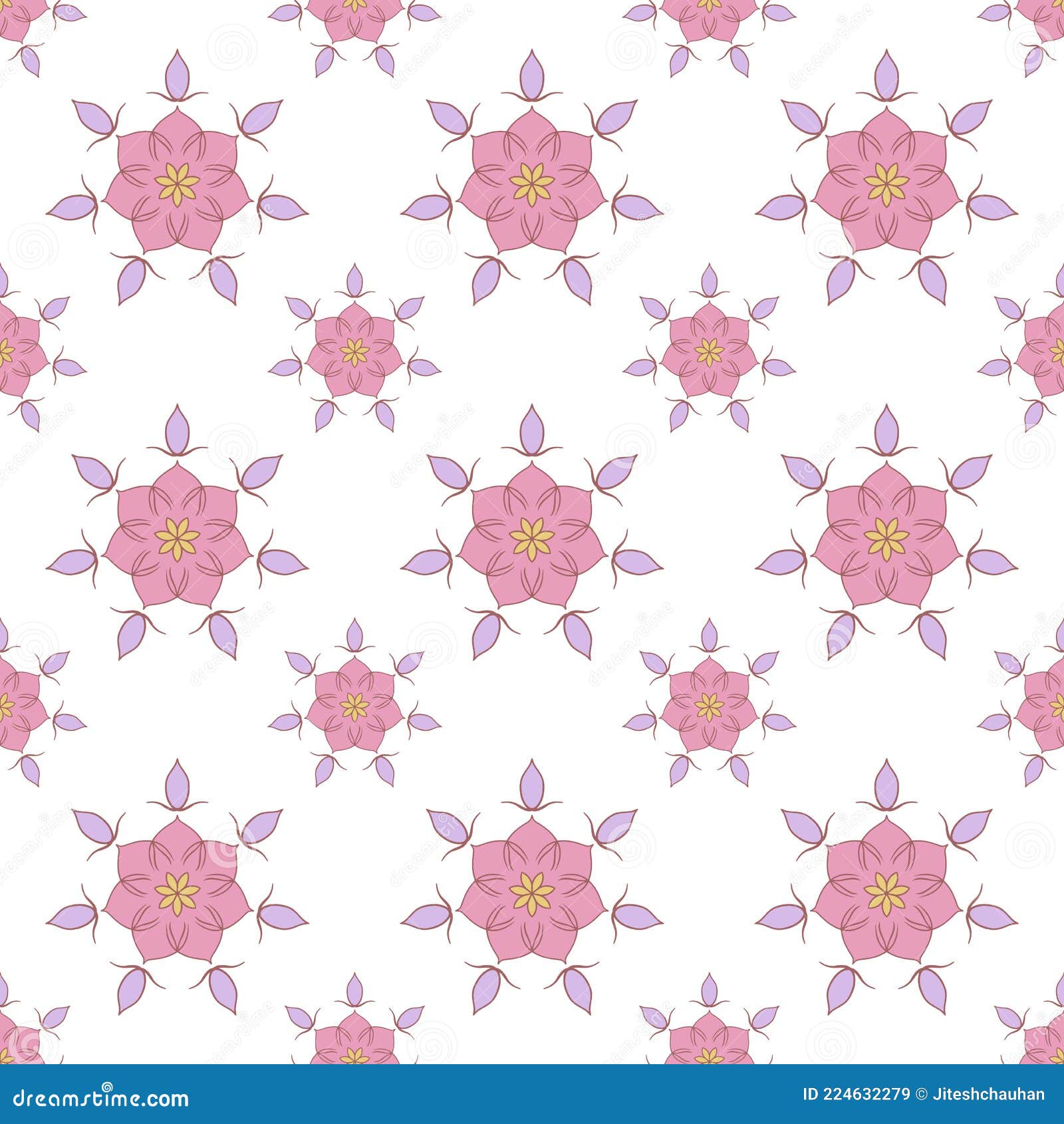 Hand-drawn Multicolor Repeat Pattern on Transparent Background, Repeat ...