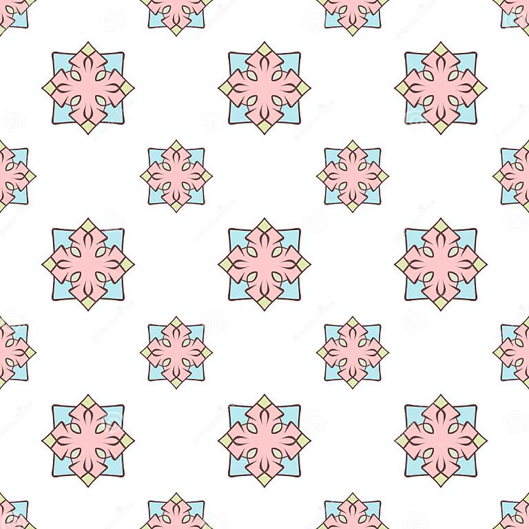 Hand-drawn Multicolor Repeat Pattern on Transparent Background, Repeat ...