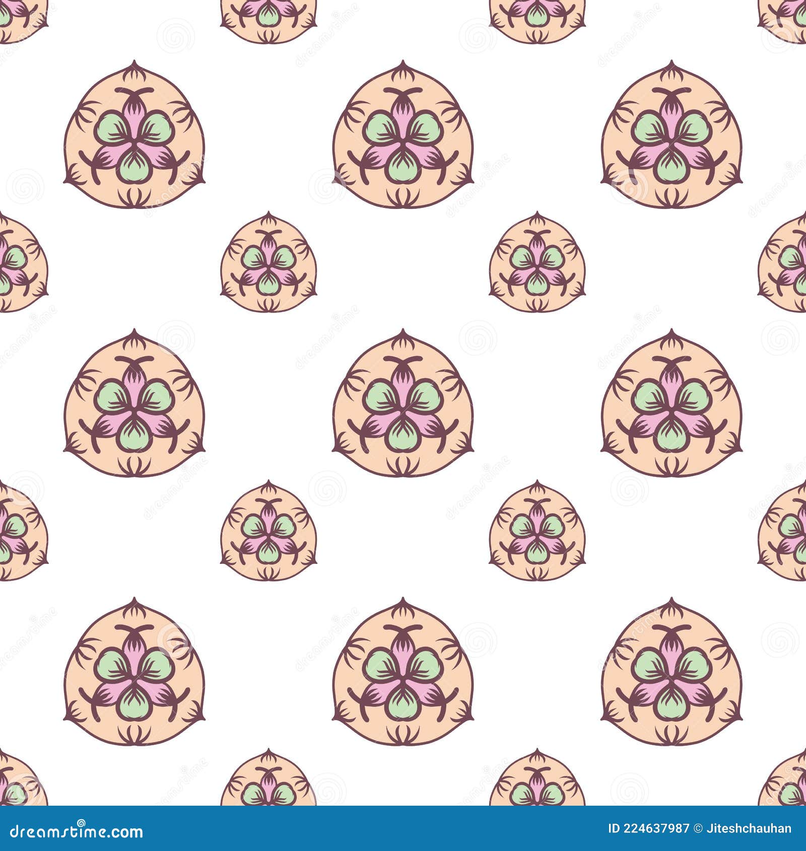 Hand-drawn Multicolor Repeat Pattern on Transparent Background, Repeat ...