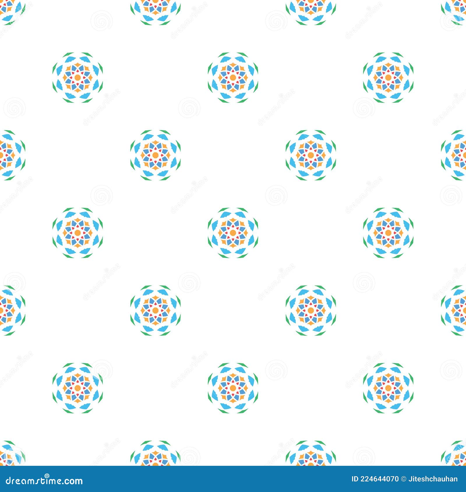 Hand-drawn Multicolor Repeat Pattern on Transparent Background, Repeat ...