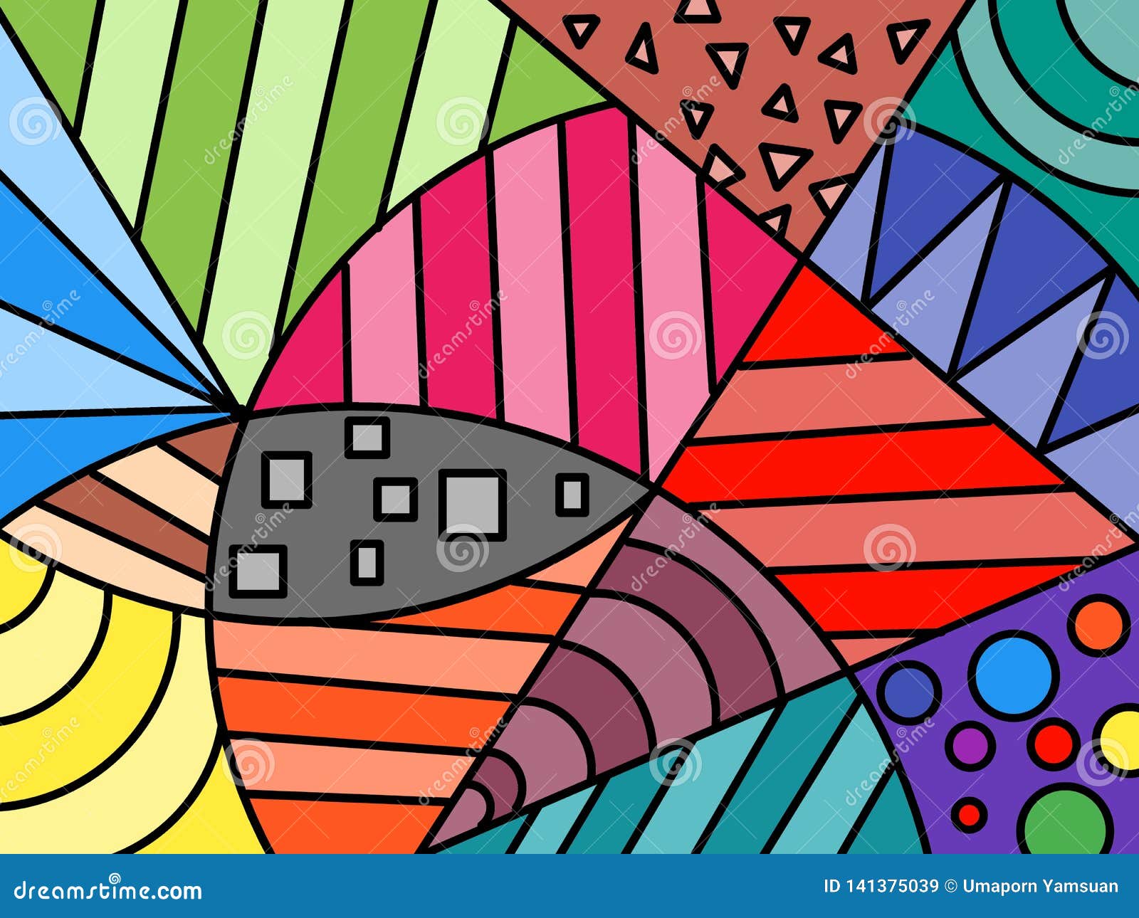 Hand Drawn Multicolored Background, Shapes, Paint, Art, Geometric ... Hand Drawn Multicolored Background, Shapes, Paint, Art, Geometric ...