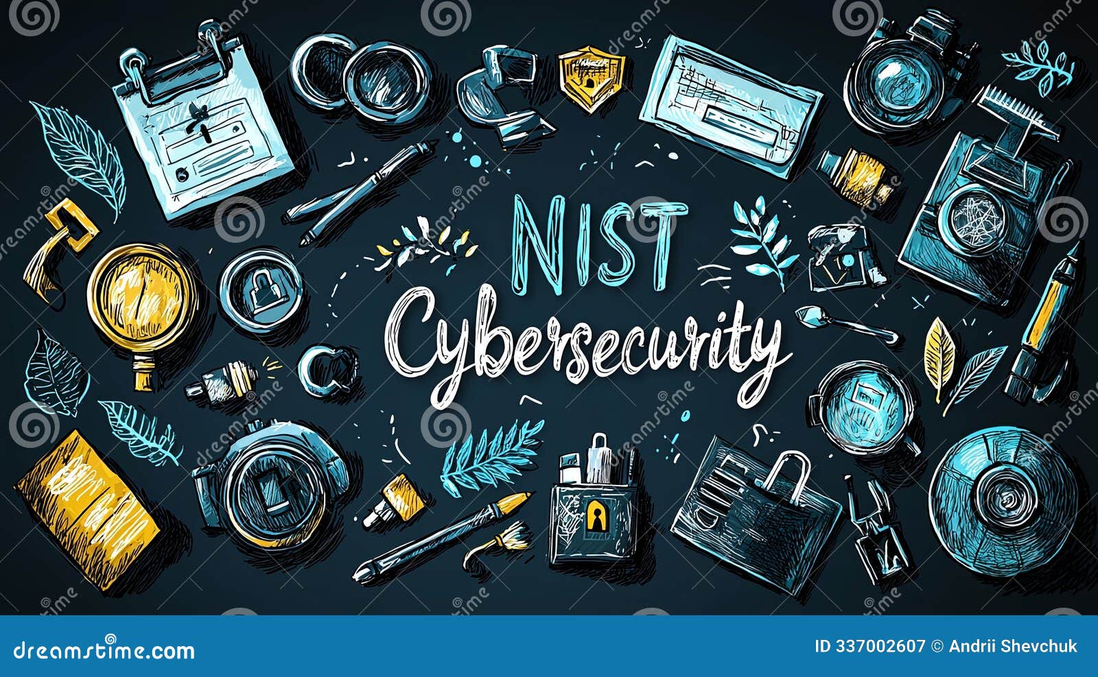Nist Cybersecurity Framework Infographic 5 Point Stage Template With ...