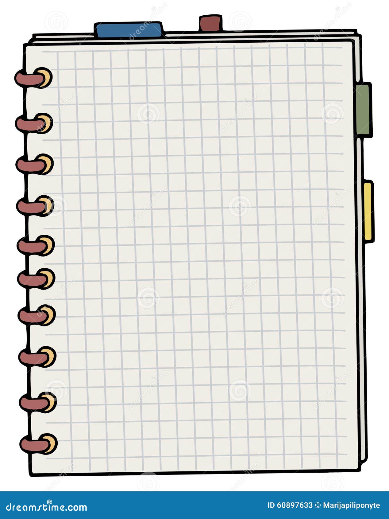 Hand drawn note book stock vector. Illustration of information - 60897633