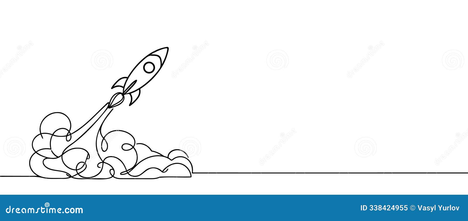 Hand Drawn One Line Vector. One Continuous Line Drawing of Simple Retro ...