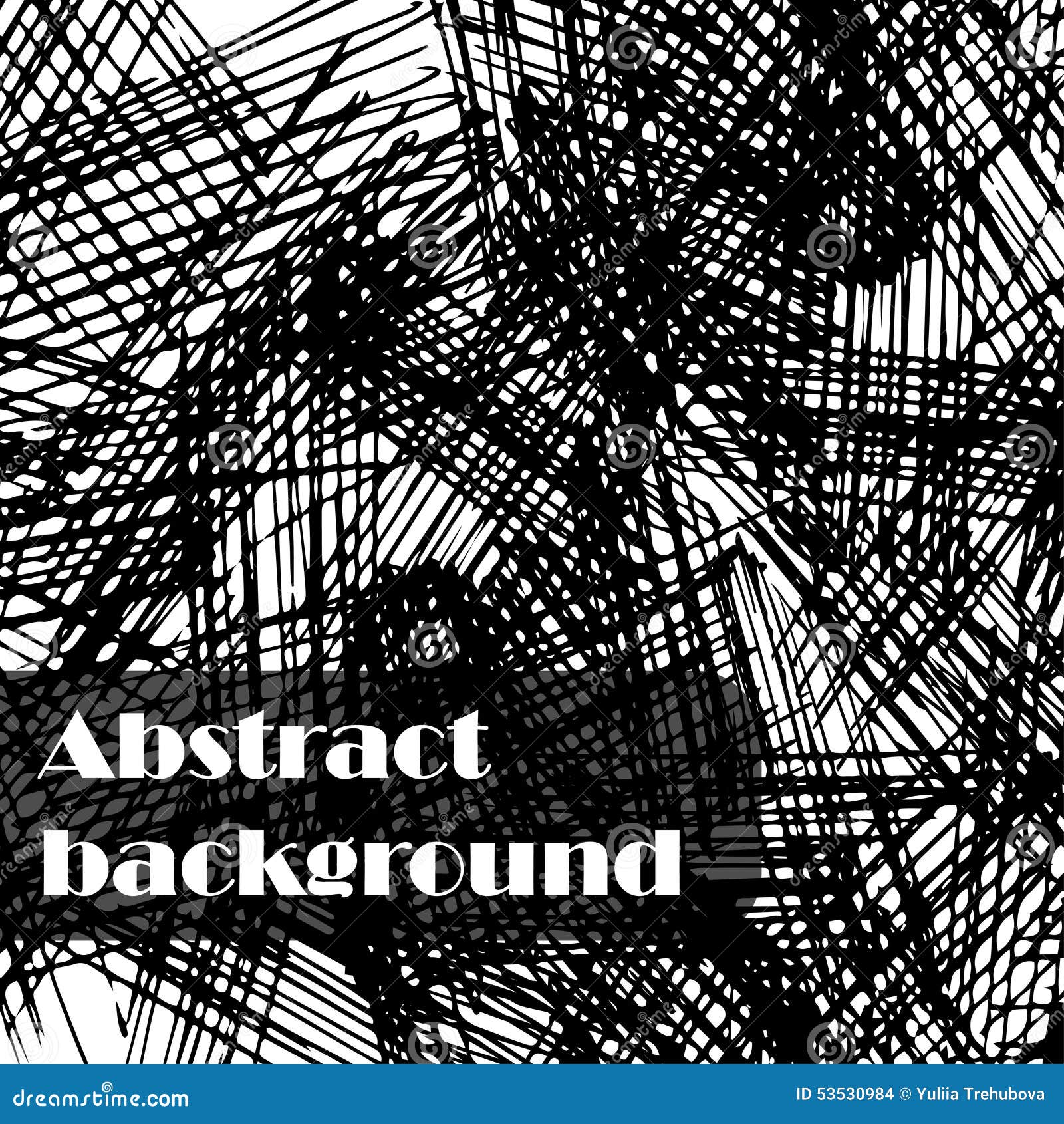 Hand Drawn with Pen. Abstract Vector Illustration Stock Vector ...