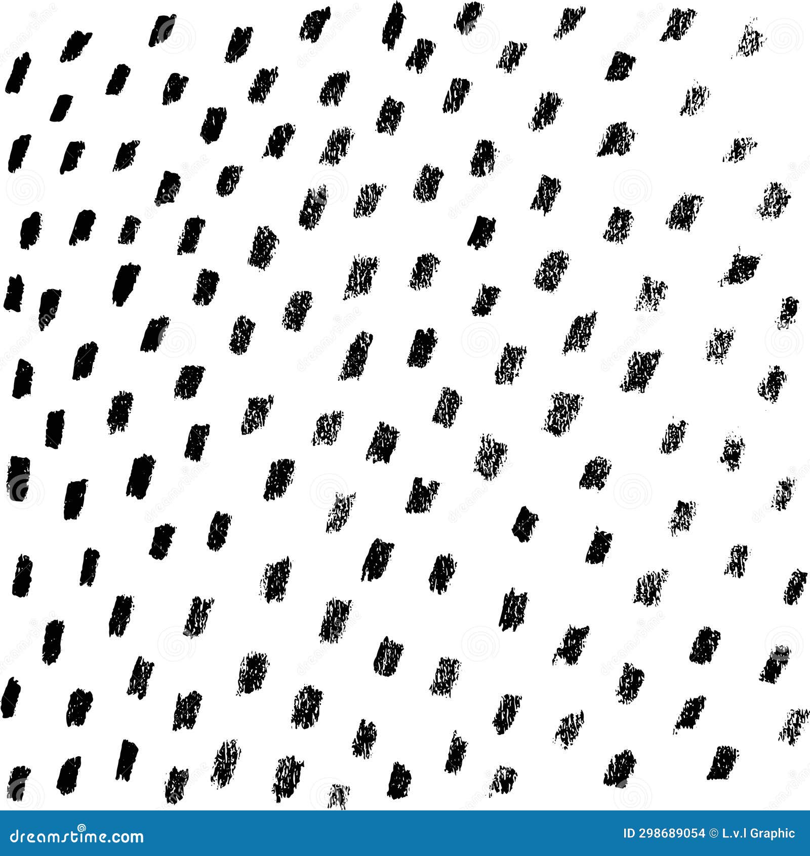 Hand Drawn Pencil Textures Pattern. Crayon Paint Scratch Lines and Dots ...