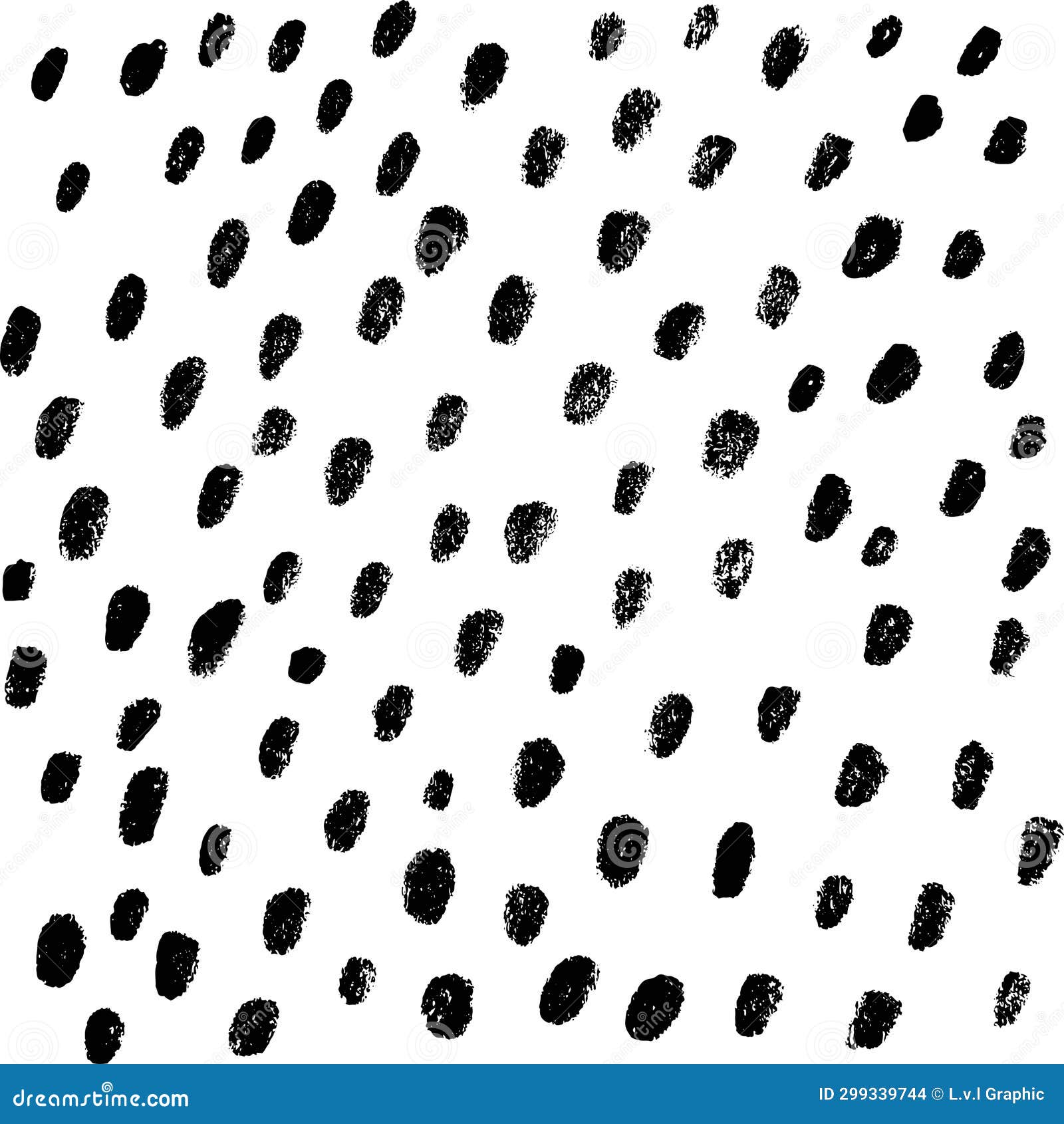 Hand Drawn Pencil Textures Pattern. Crayon Paint Scratch Lines and Dots ...