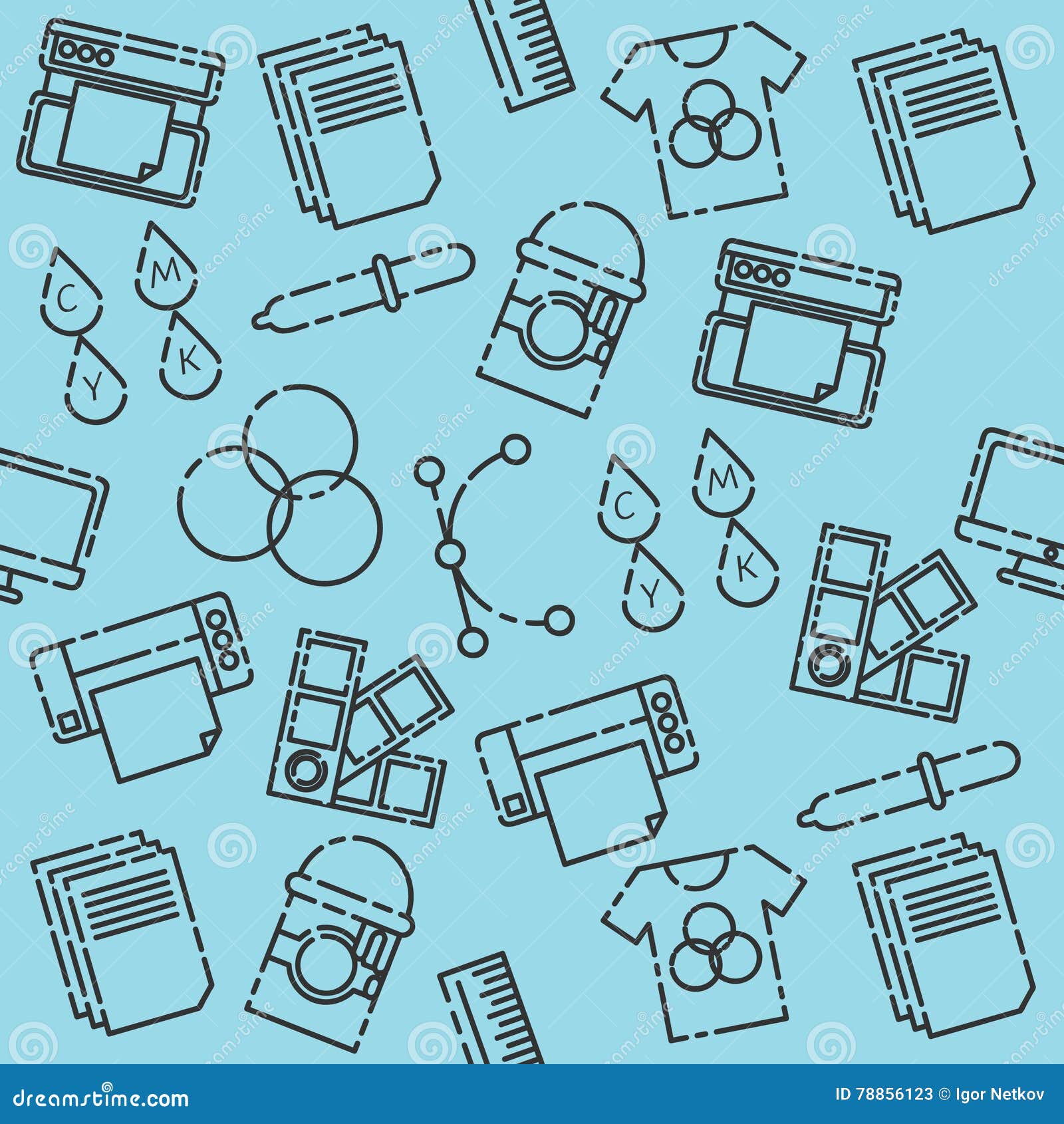 Hand Drawn Polygraphy Pattern Stock Vector - Illustration of design ...