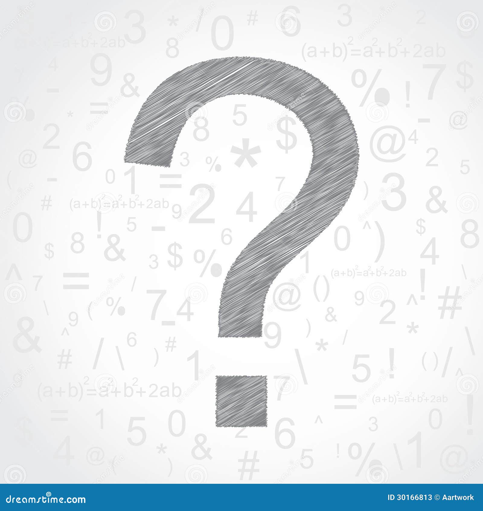 Splatter Question Mark Icon Vector Illustration | CartoonDealer.com ...