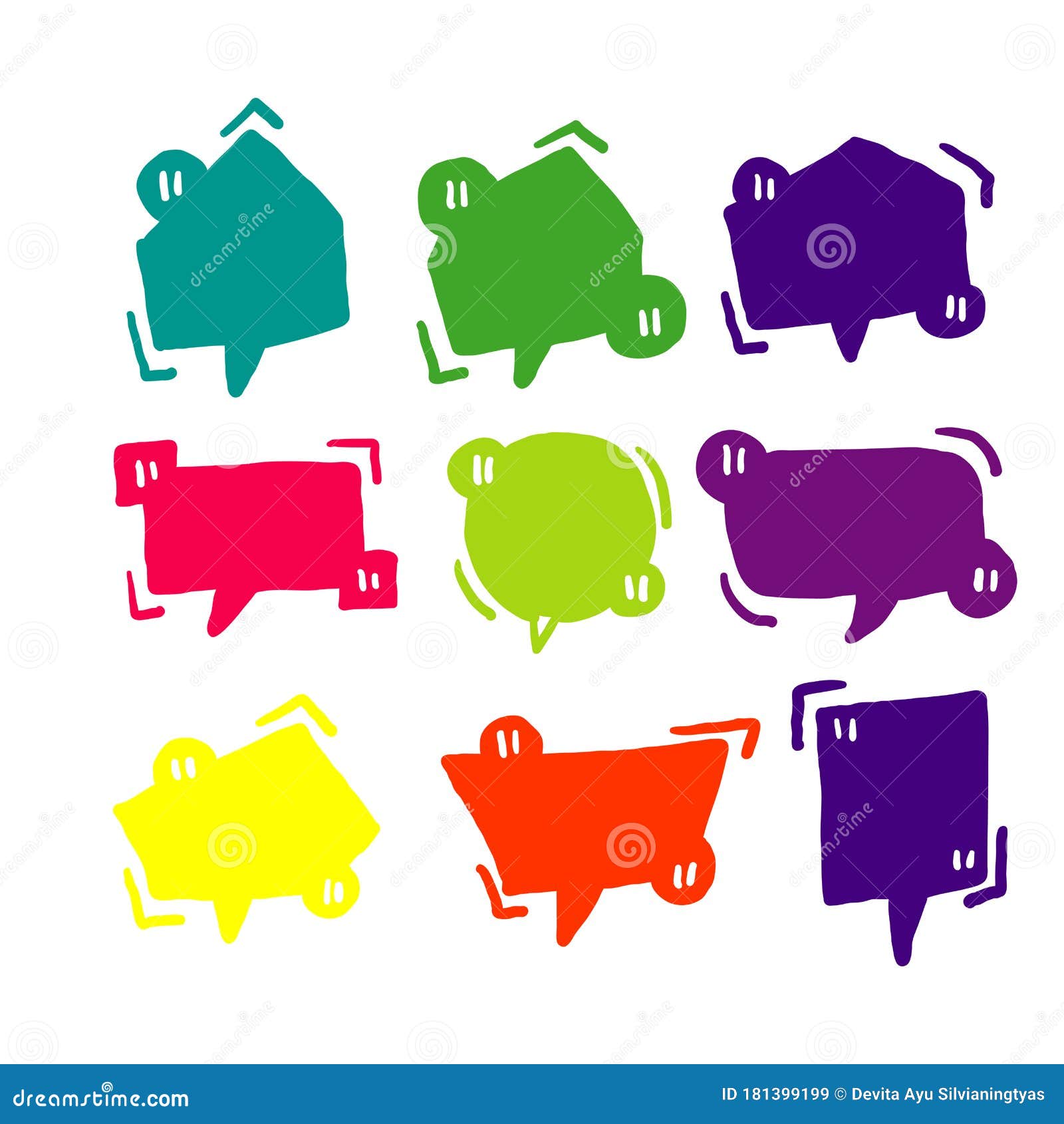 Hand Drawn Quotes Frames. Quote Remark, Mention Quotations Frame and ...