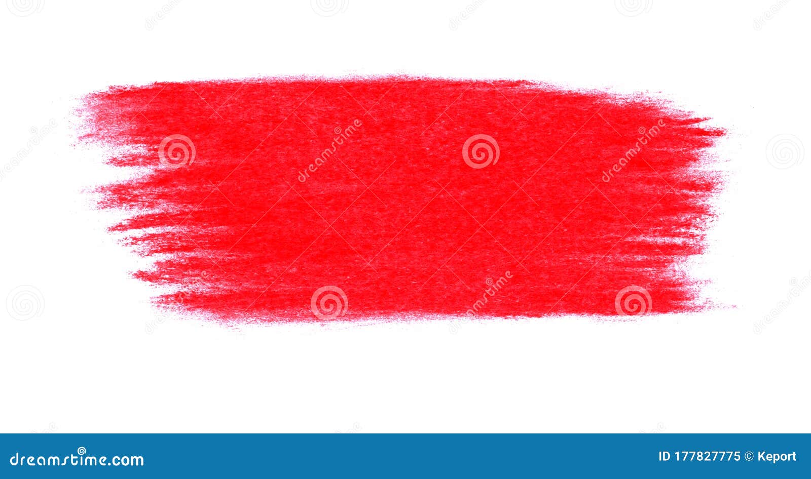Hand Drawn Red Pencil Drawing Stock Illustration - Illustration of ...
