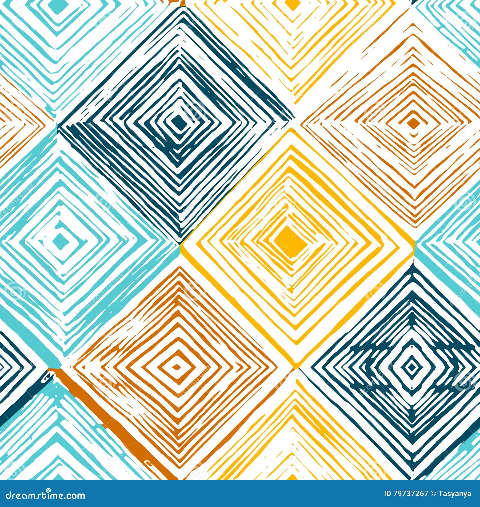 Rhombus Seamless Pattern. Plastic Pink Lozenges Tile Repeat Vector ...